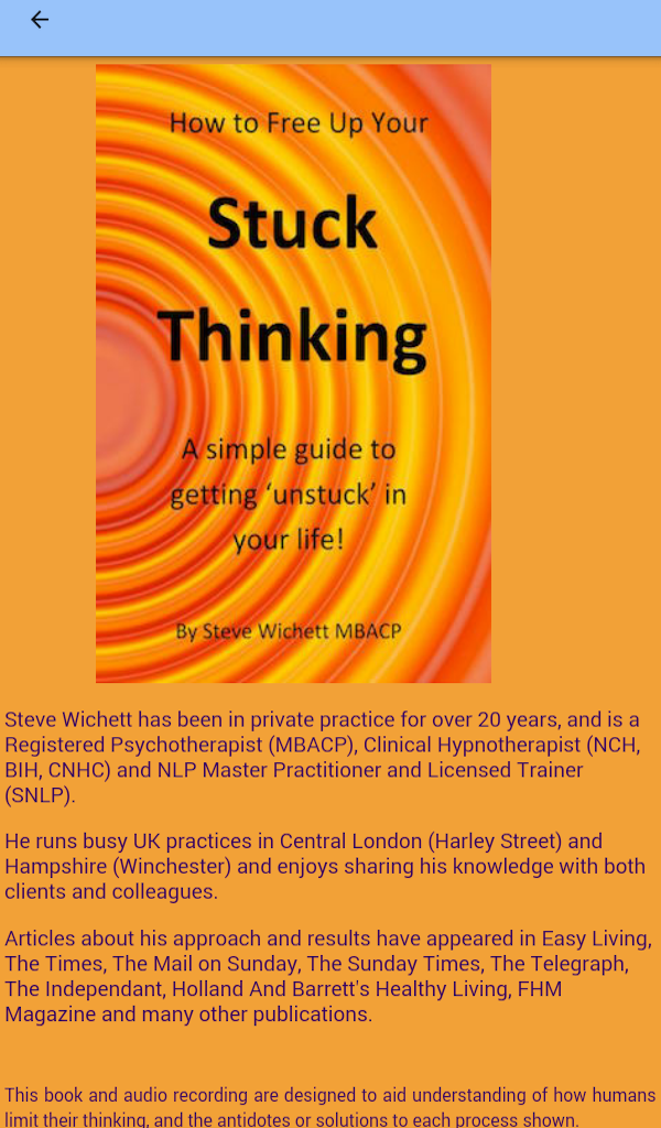 Stuck Thinking - App on Amazon Appstore