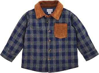 Amazon.com: Mud Pie Boys' Check Shacket: Clothing, Shoes & Jewelry