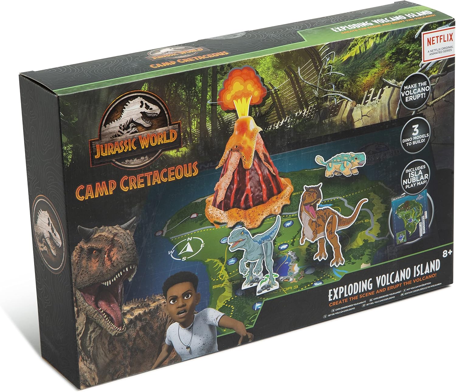 RMS International Jurassic World Camp Cretaceous - Exploding Volcano ...