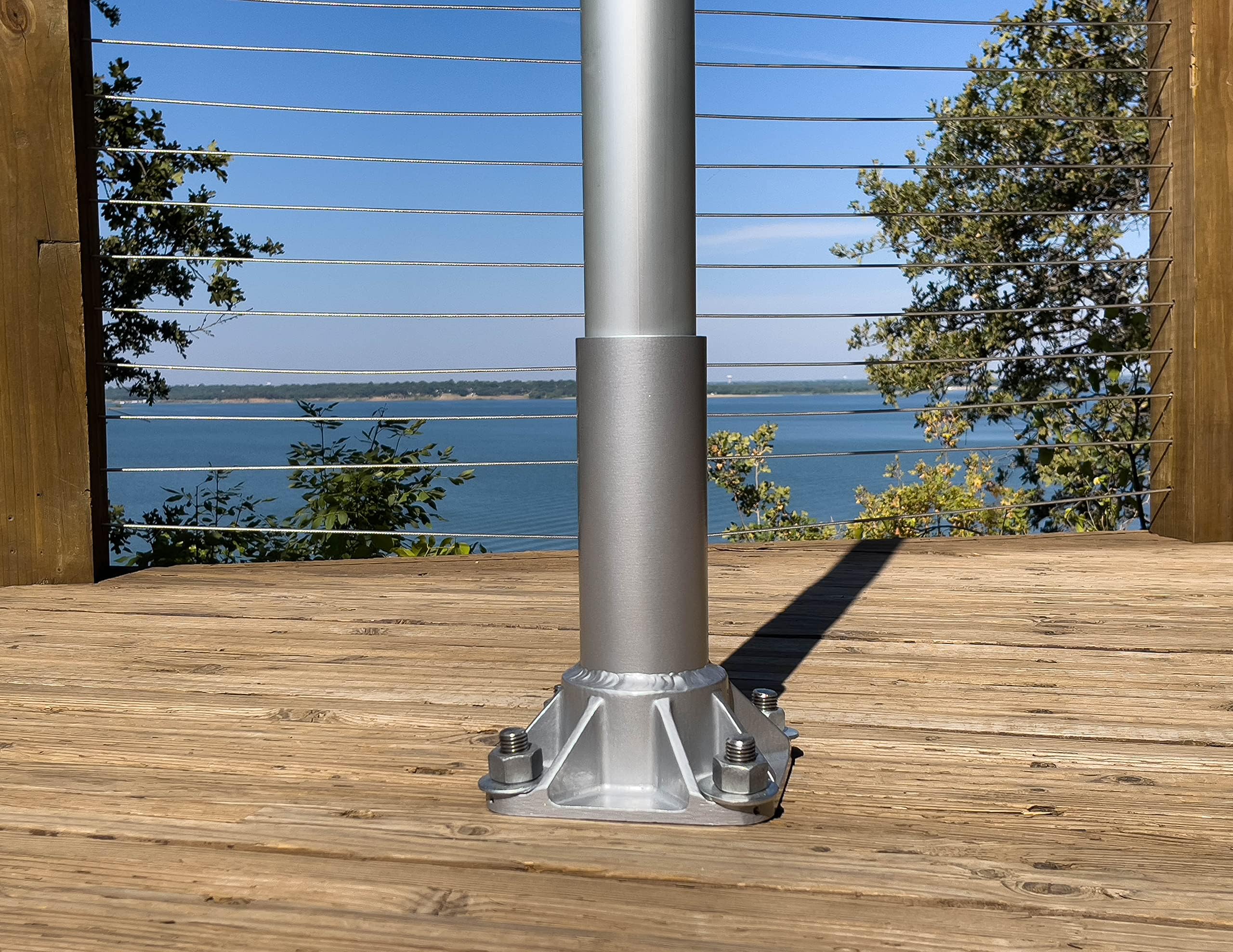 Amazon.com : Heavy Duty US Flag Mount - Flag Pole Holder, American ...