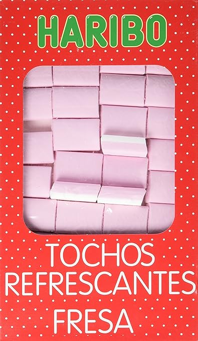 Haribo Bulk Tochos Strawberry Icing Squares Bricks (200 Piece) : Amazon ...