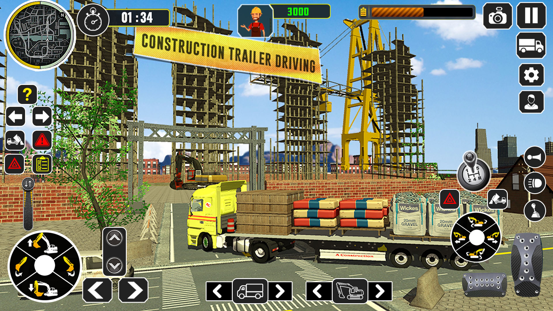 City Construction Simulator: Jeux de conduite de camion gratuits - App ...
