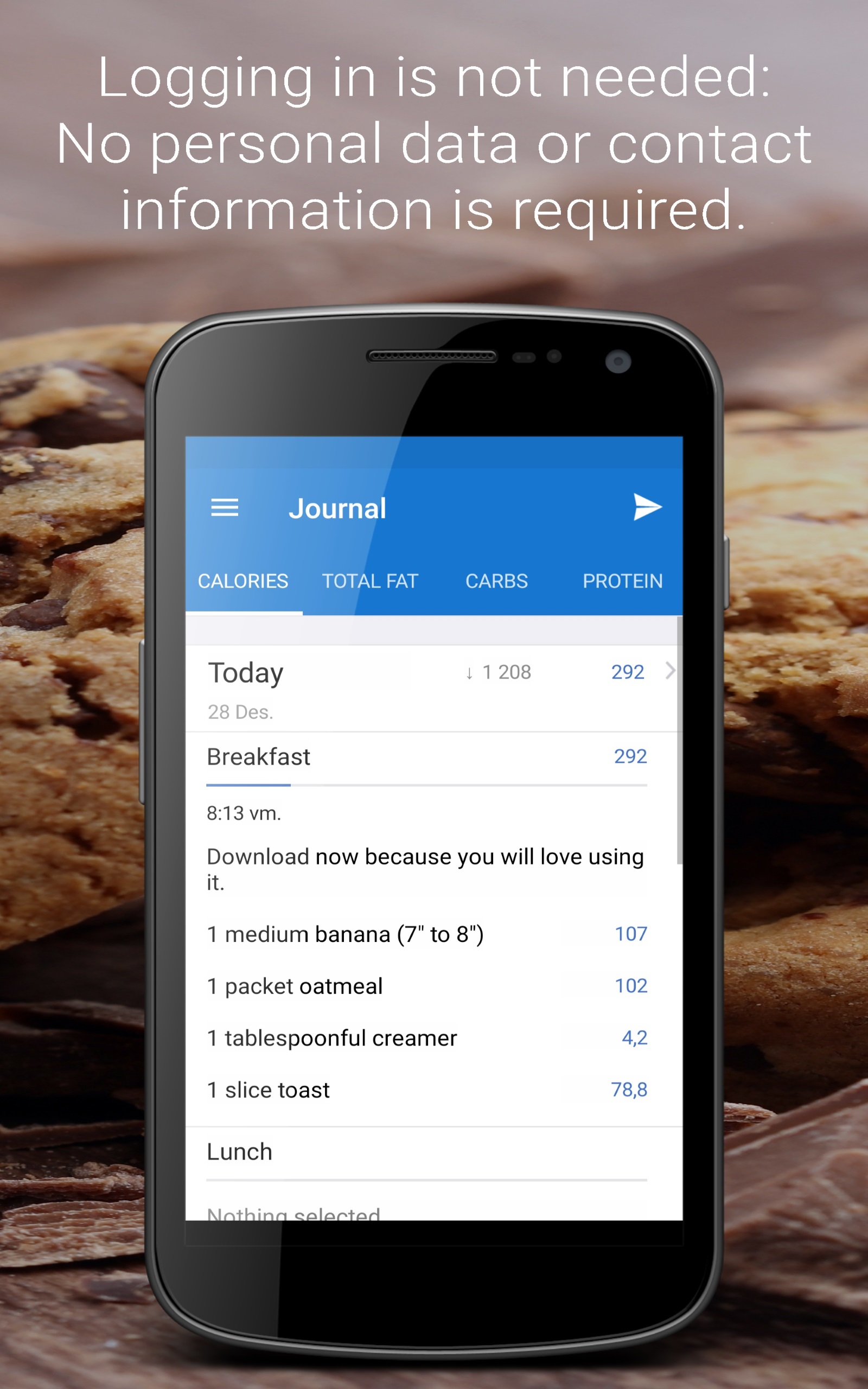 Food Diary - App on Amazon Appstore