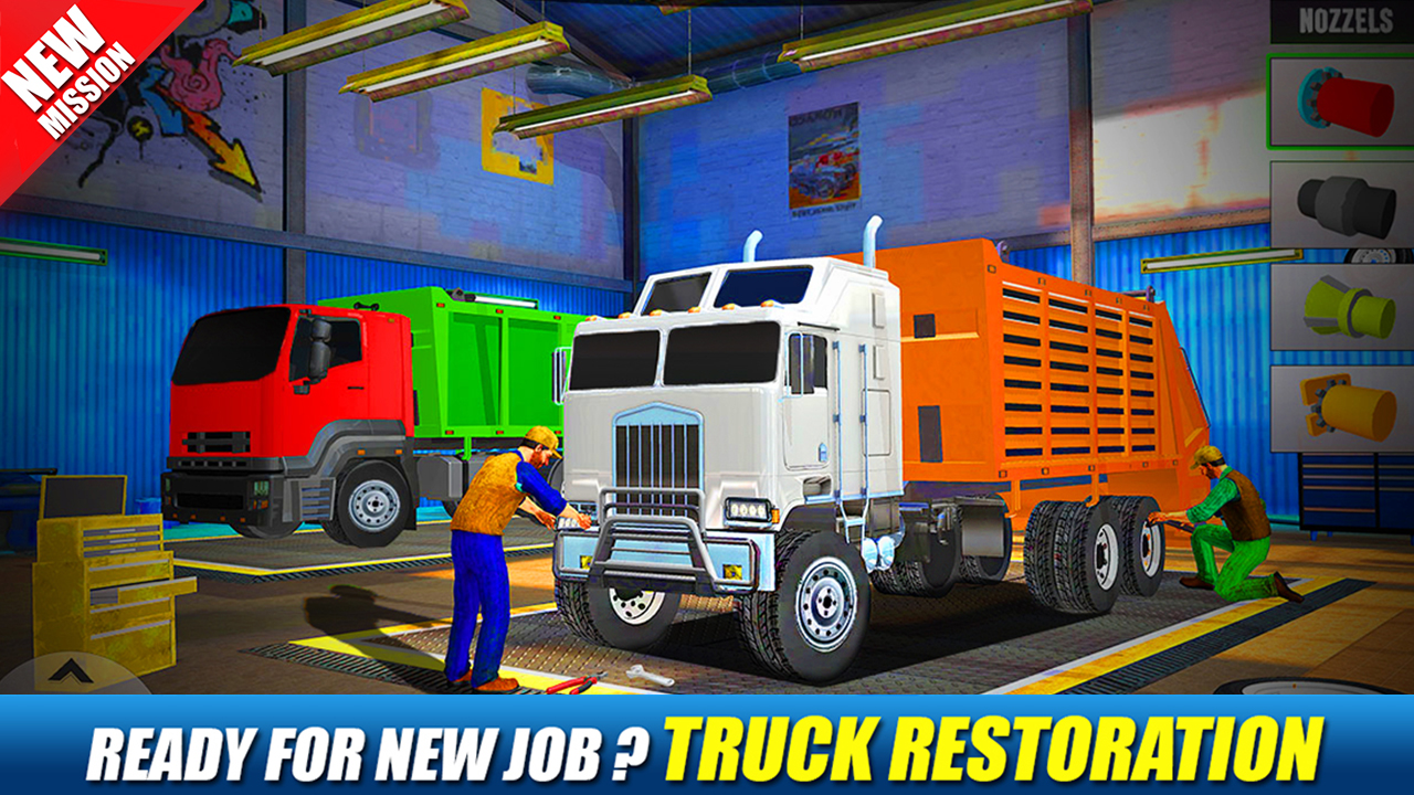 Garbage Truck Games : Trash Truck Driving Simulator - Waste Garbage ...