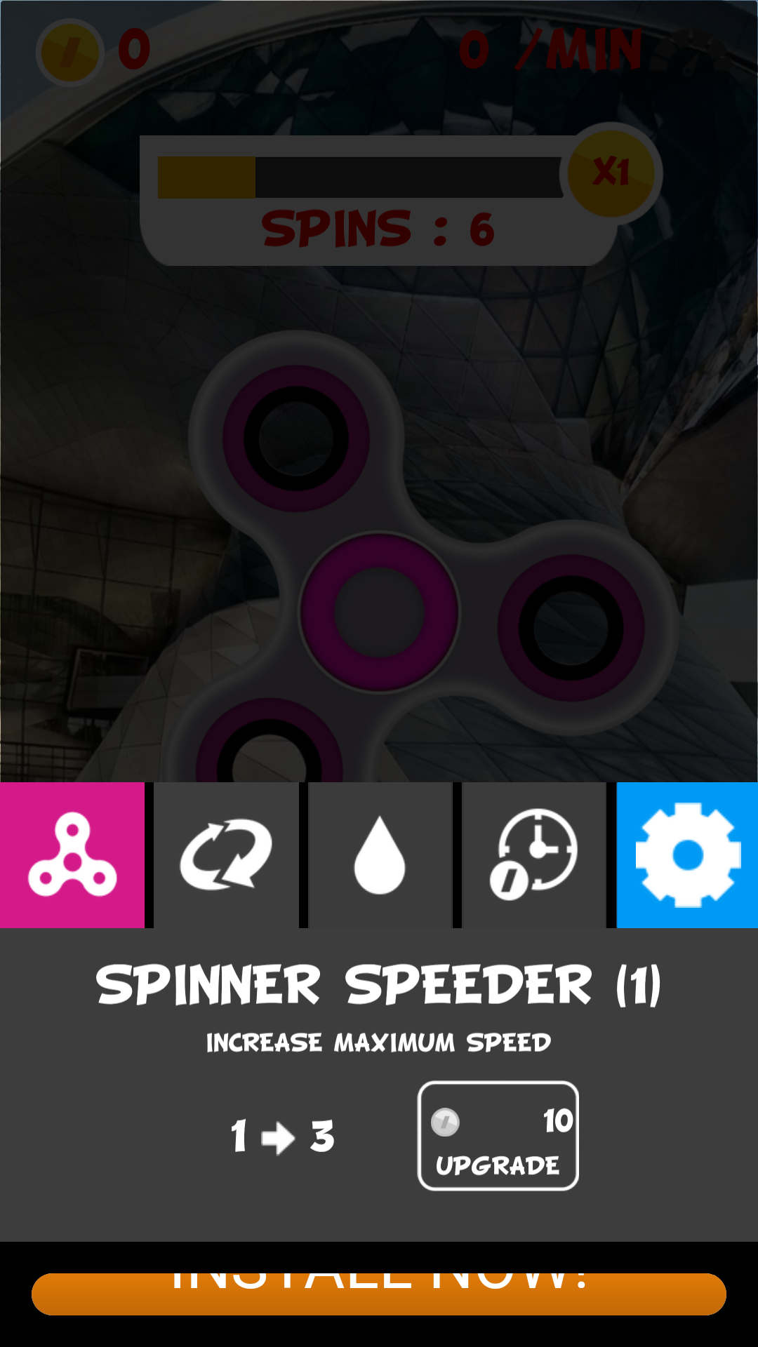 Fidget Spinner Advance Function - App on Amazon Appstore