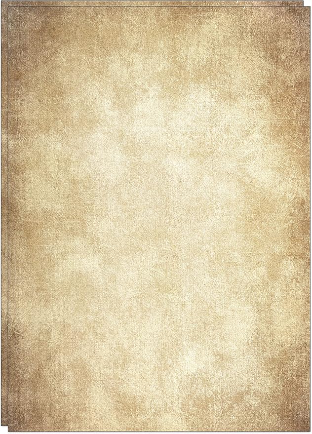 30 A4 Sheets of Vintage Paper Made from Recycled Material (Vintage ...