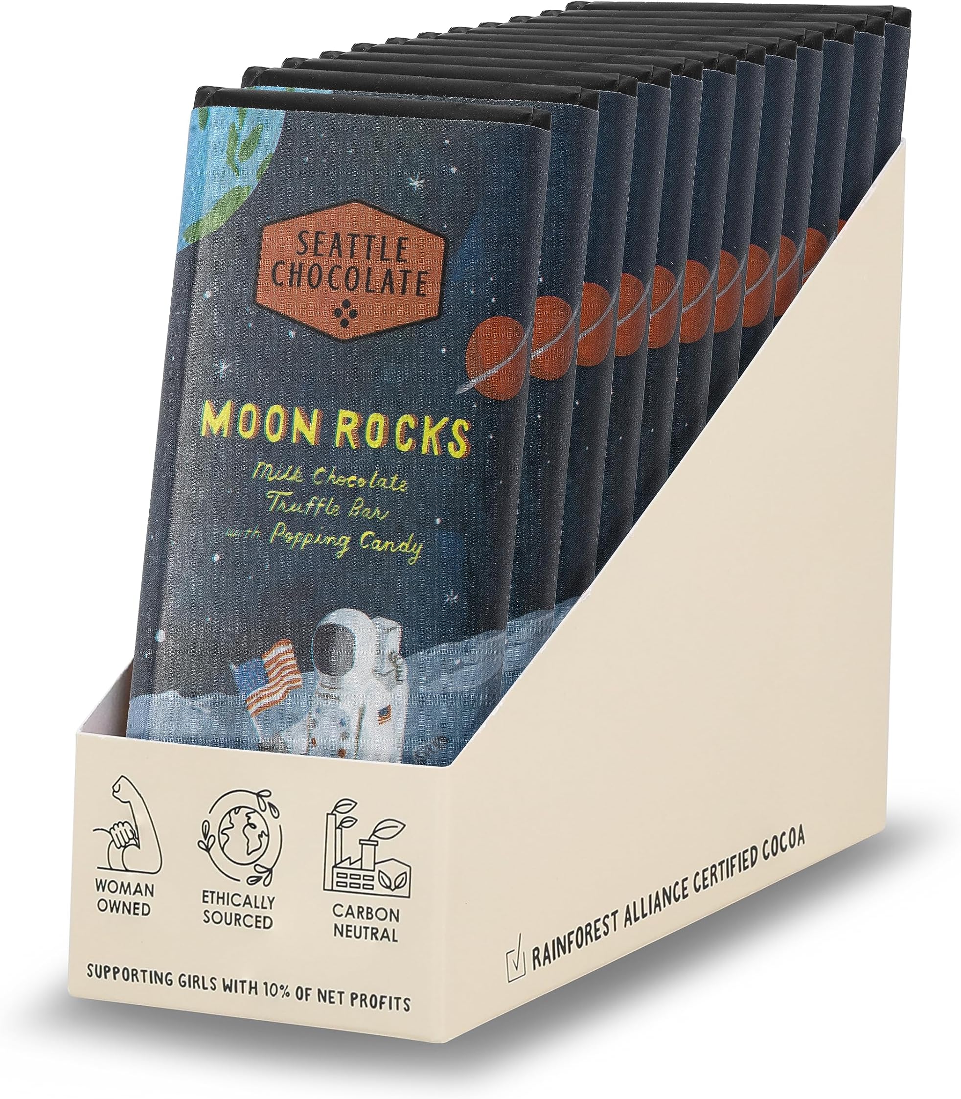Amazon.com : Bayside Candy Chocolate River Stones - Chocolate Rocks ...