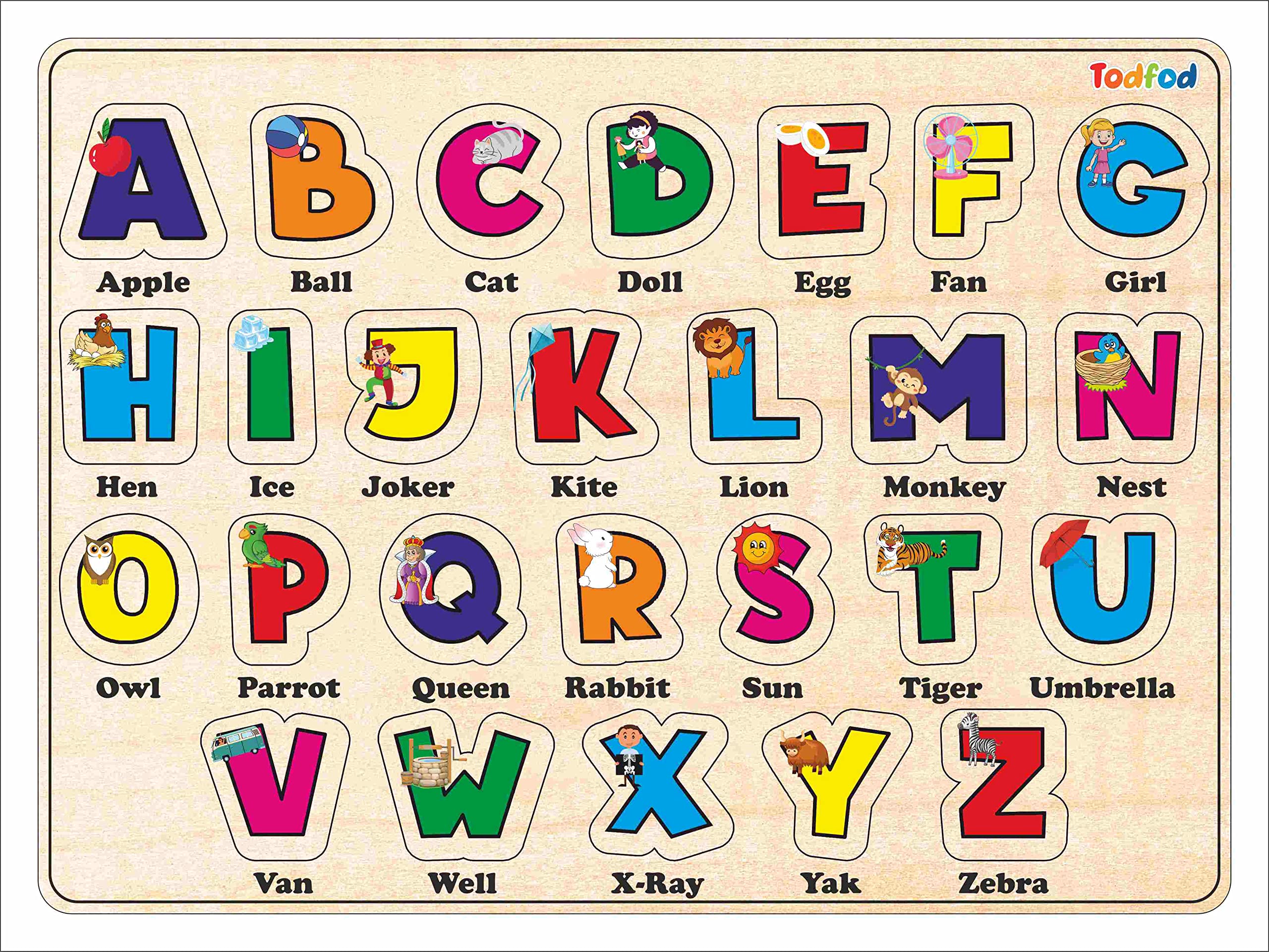 Illustration For Teaching Children The English Alphabet Cute Baby