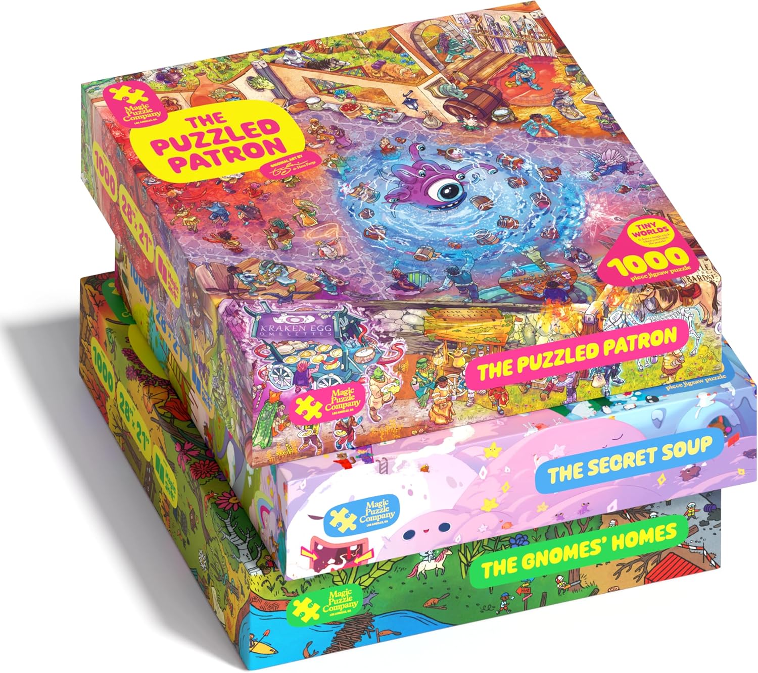 Amazon.com: Magic Puzzles 3-Pack • Series Three • The Secret Soup, The ...