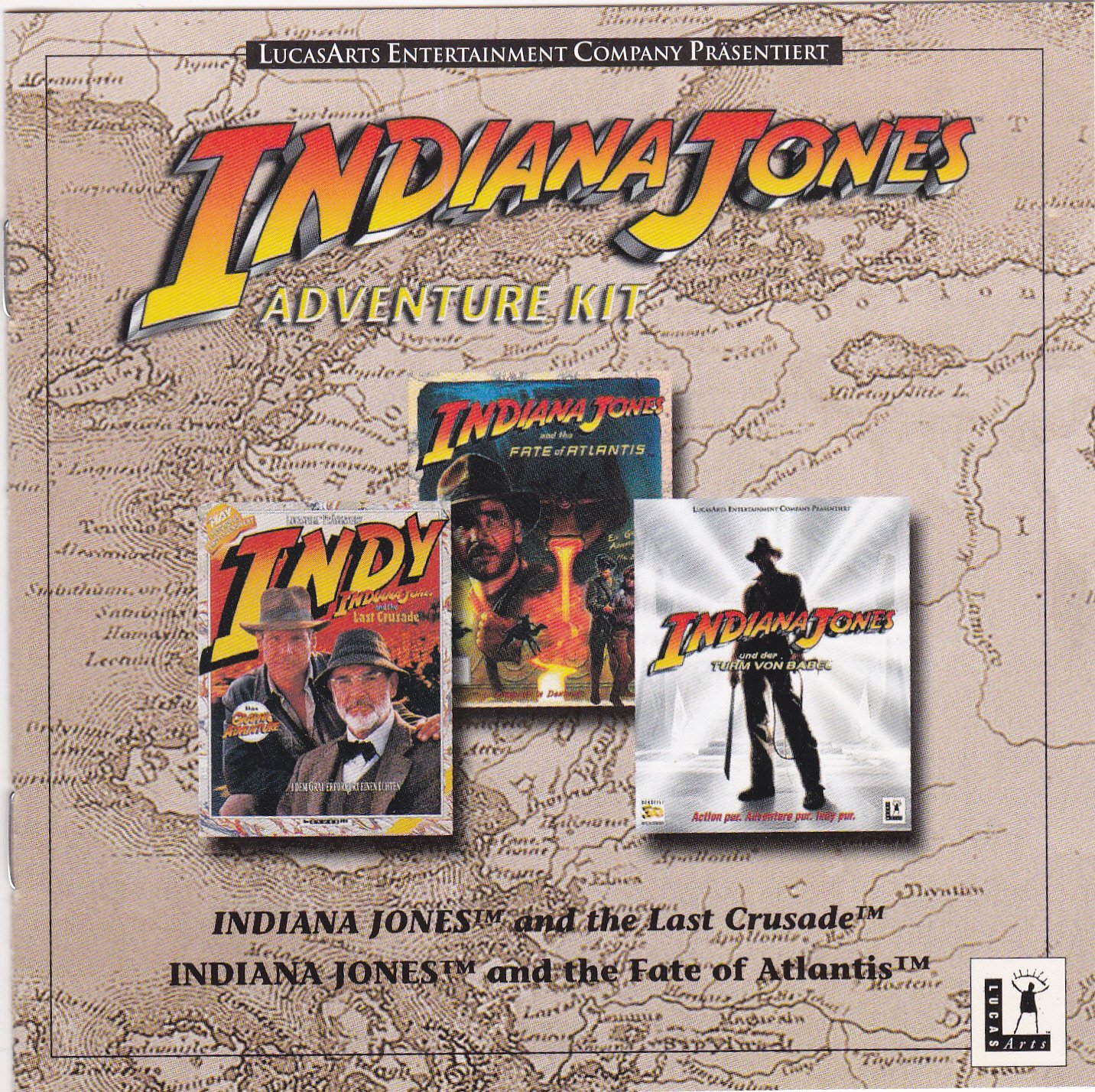 Indiana Jones Kit AUFKLEBER PINCAB INDIANA JONES