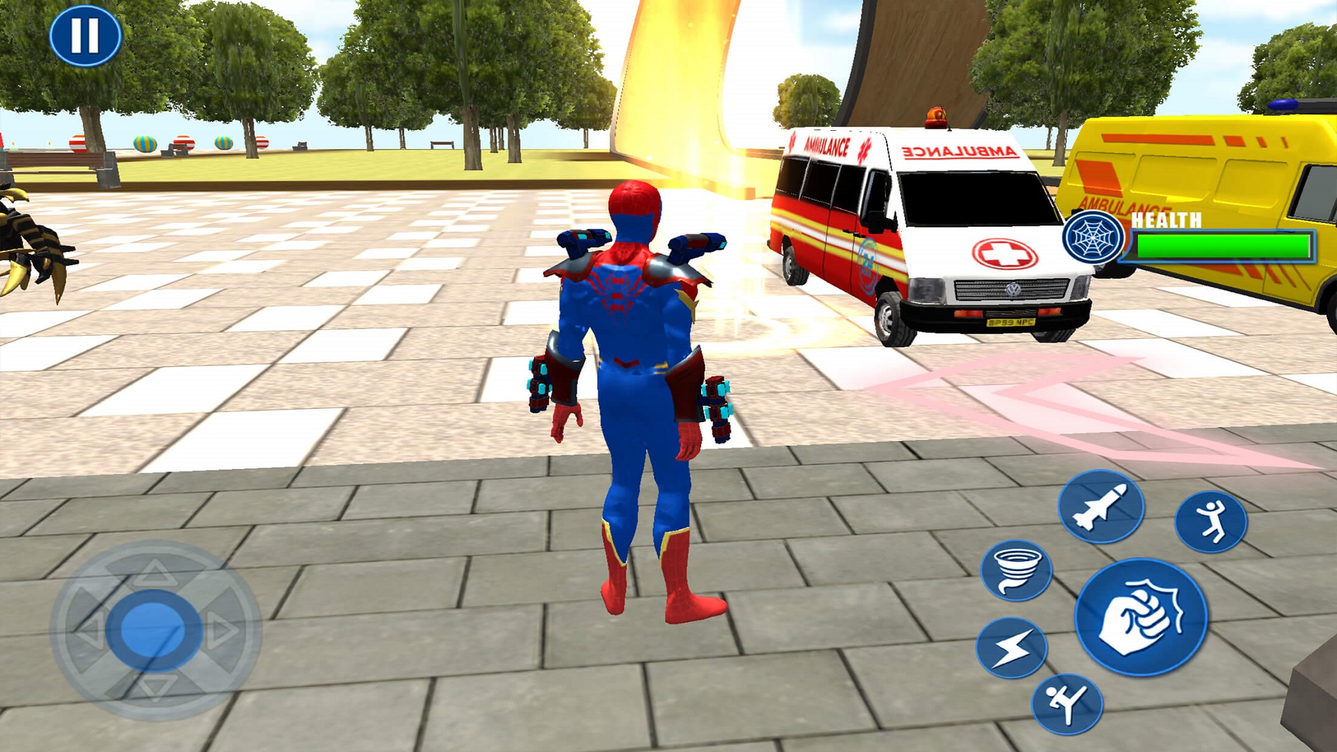 Flying Spider Hero Amazing Web Rope Hero Games - Super Hero Save Crime ...