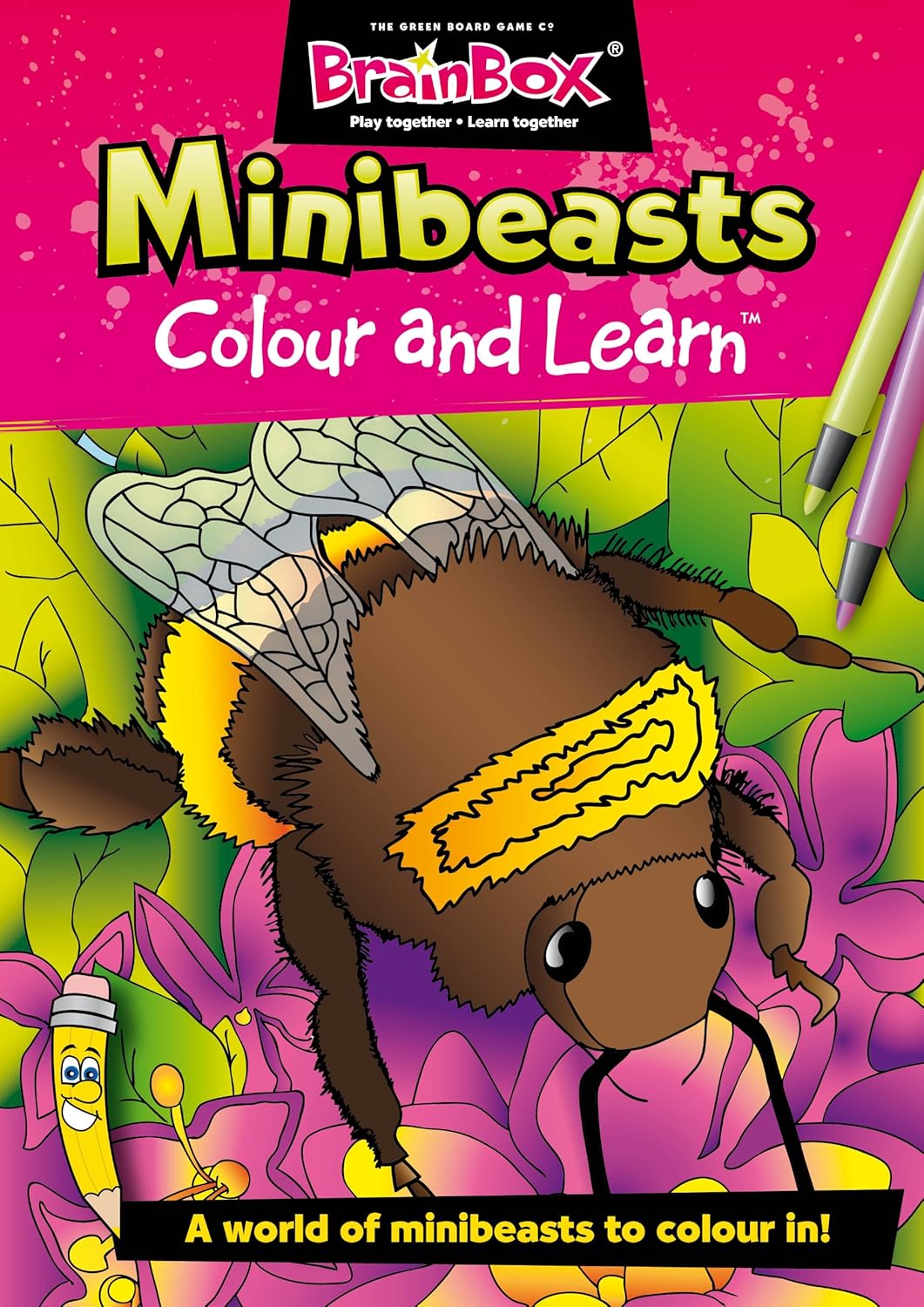 Colour and Learn Minibeasts Colouring Book : Amazon.ca: Home