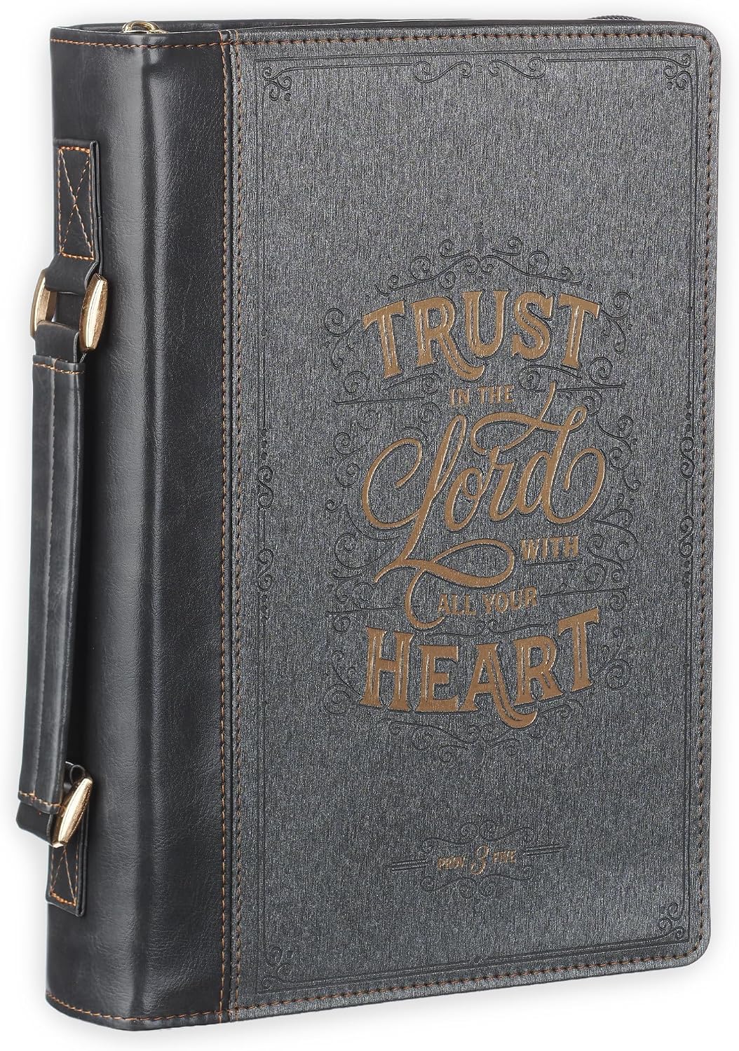 Amazon.com: Christian Art Gifts Classic Premium Vegan Leather ...