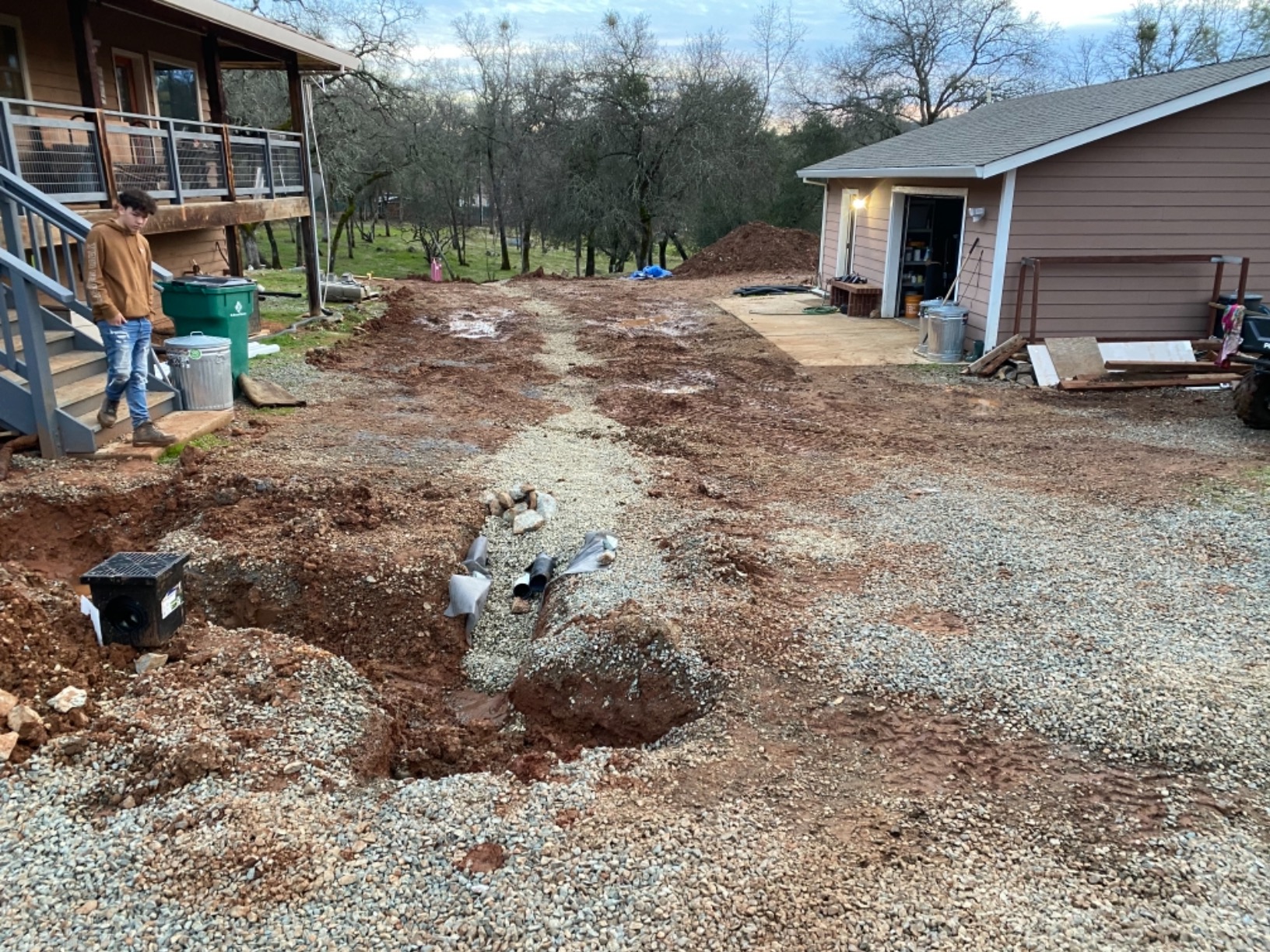 SmartSign "Danger - Open Trench" Sign | 18" x 24" Aluminum: Amazon.com ...