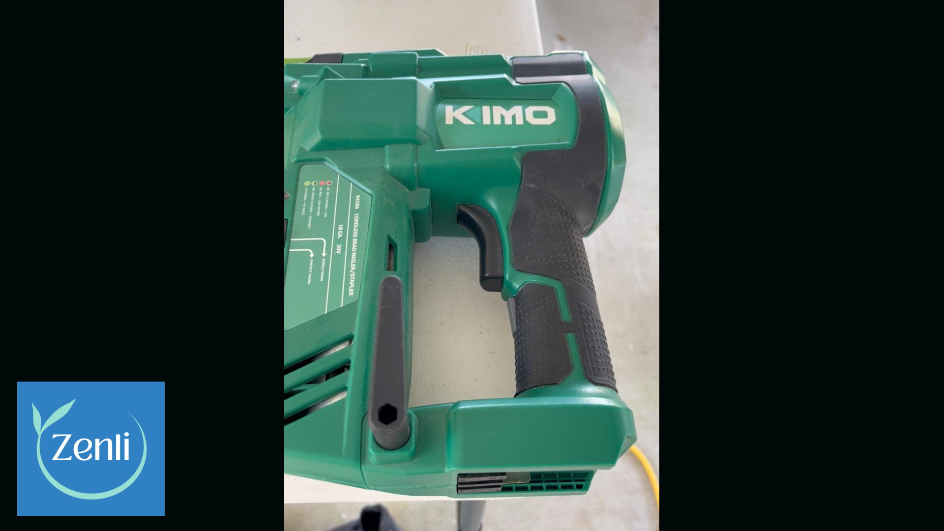 Watch Candid Review of KIMO 18 Gauge Cordless 2 in 1 Brad Nailer on Amazon Live