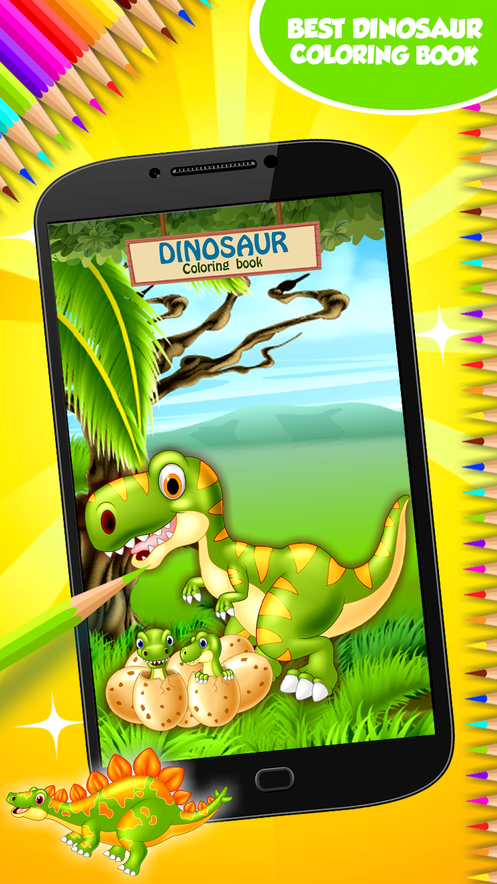 Dinosaur Coloring Book - App on Amazon Appstore