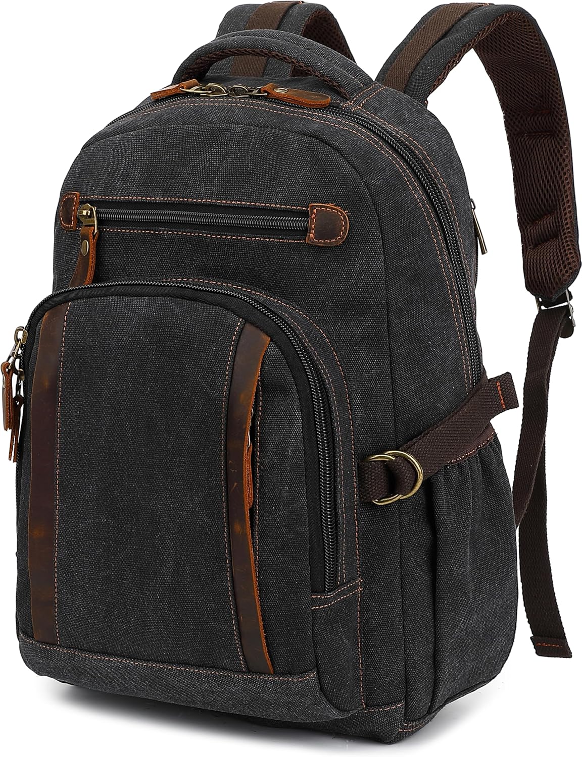 Amazon.com: AUGUR Canvas Laptop Backpack, Travel Backpack Carry on ...