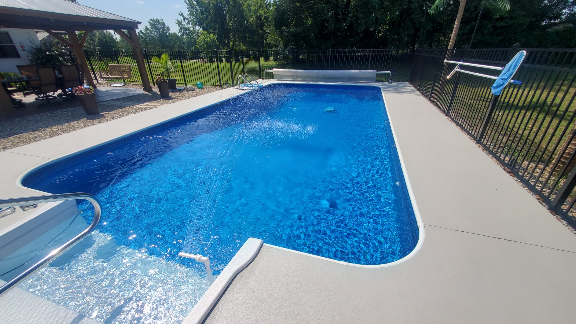 $8/mo - Finance Swimming Pool Waterfall Fountain Spray - 2 Fountain ...