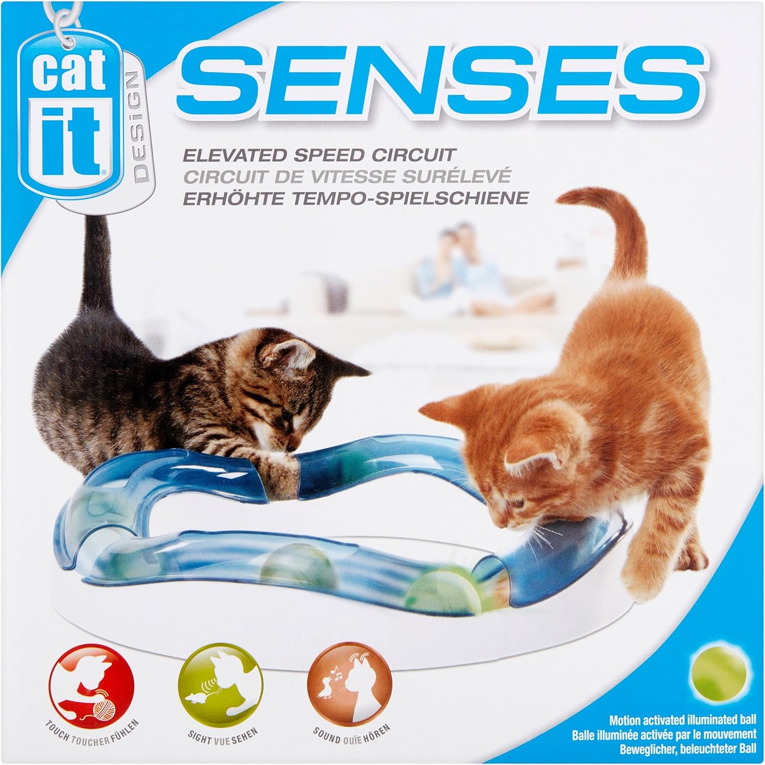 Amazon.com: Catit Design Senses Speed Circuit Cat Toy : Pet Supplies
