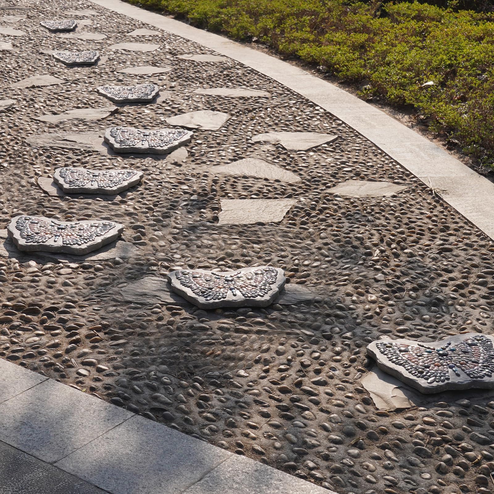 Resin Garden Stepping Stones Lightweight Resin Stepping Stones