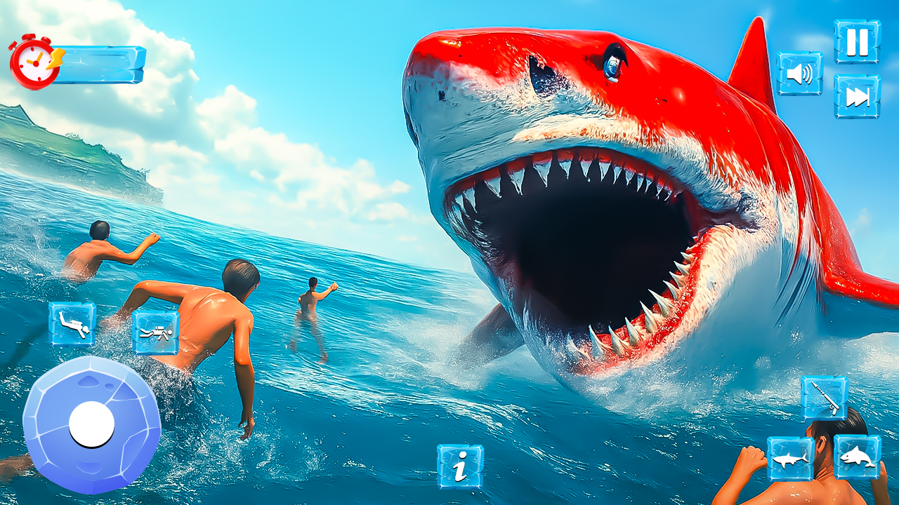 Shark Simulator Ocean Attack: Wild Underwater Hunting Game - App on the ...