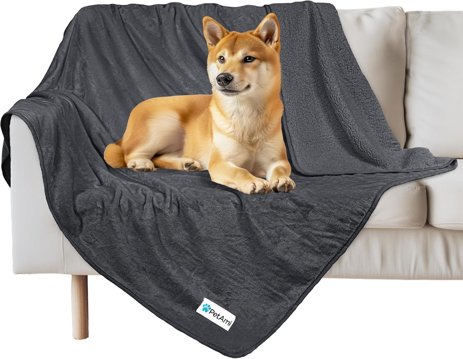 Amazon.com: PetAmi Waterproof Dog Blanket for Extra Large Dogs, Pee ...