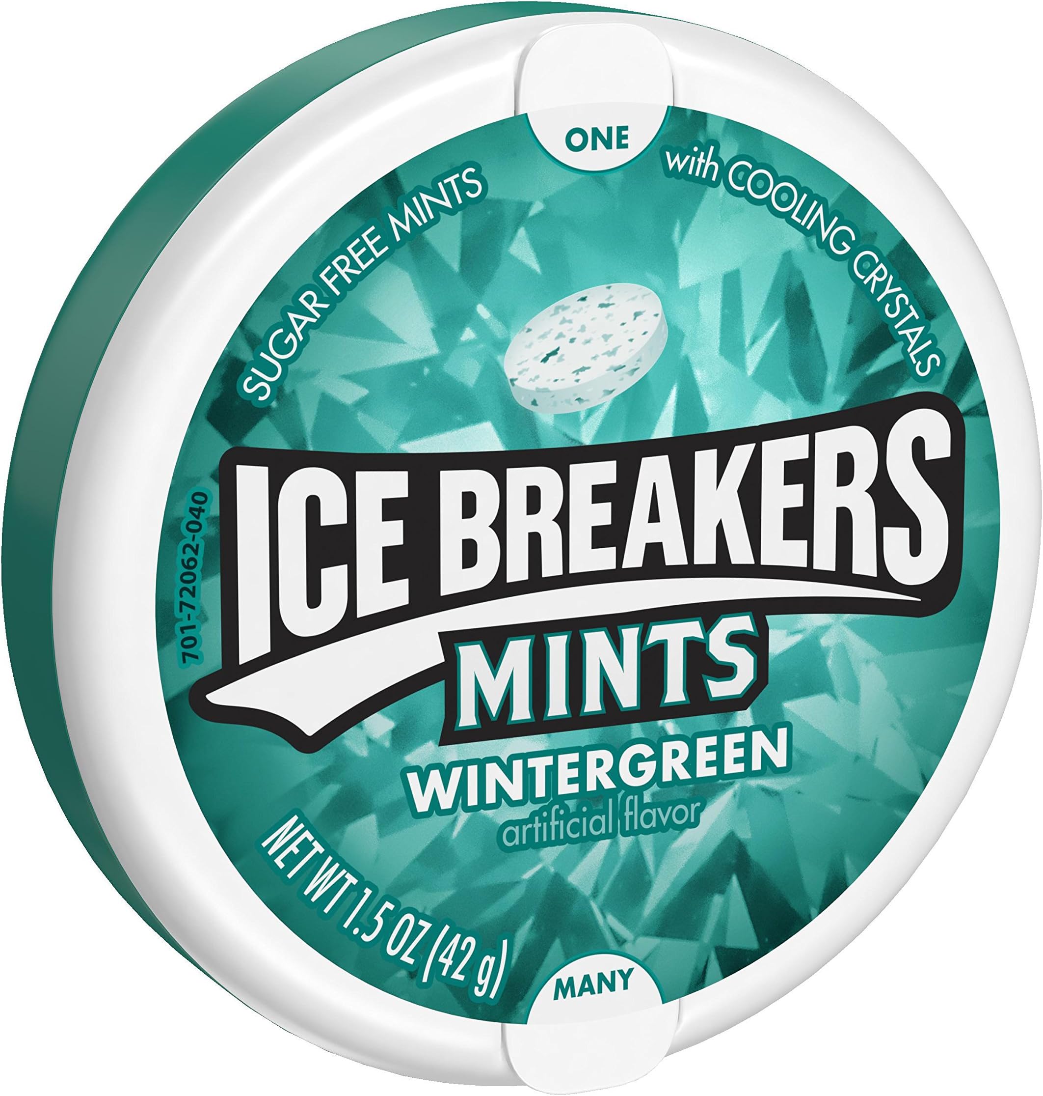 Amazon.com : ICE BREAKERS Mints Wintergreen, Sugar Free, 1.5-Ounce Tins ...