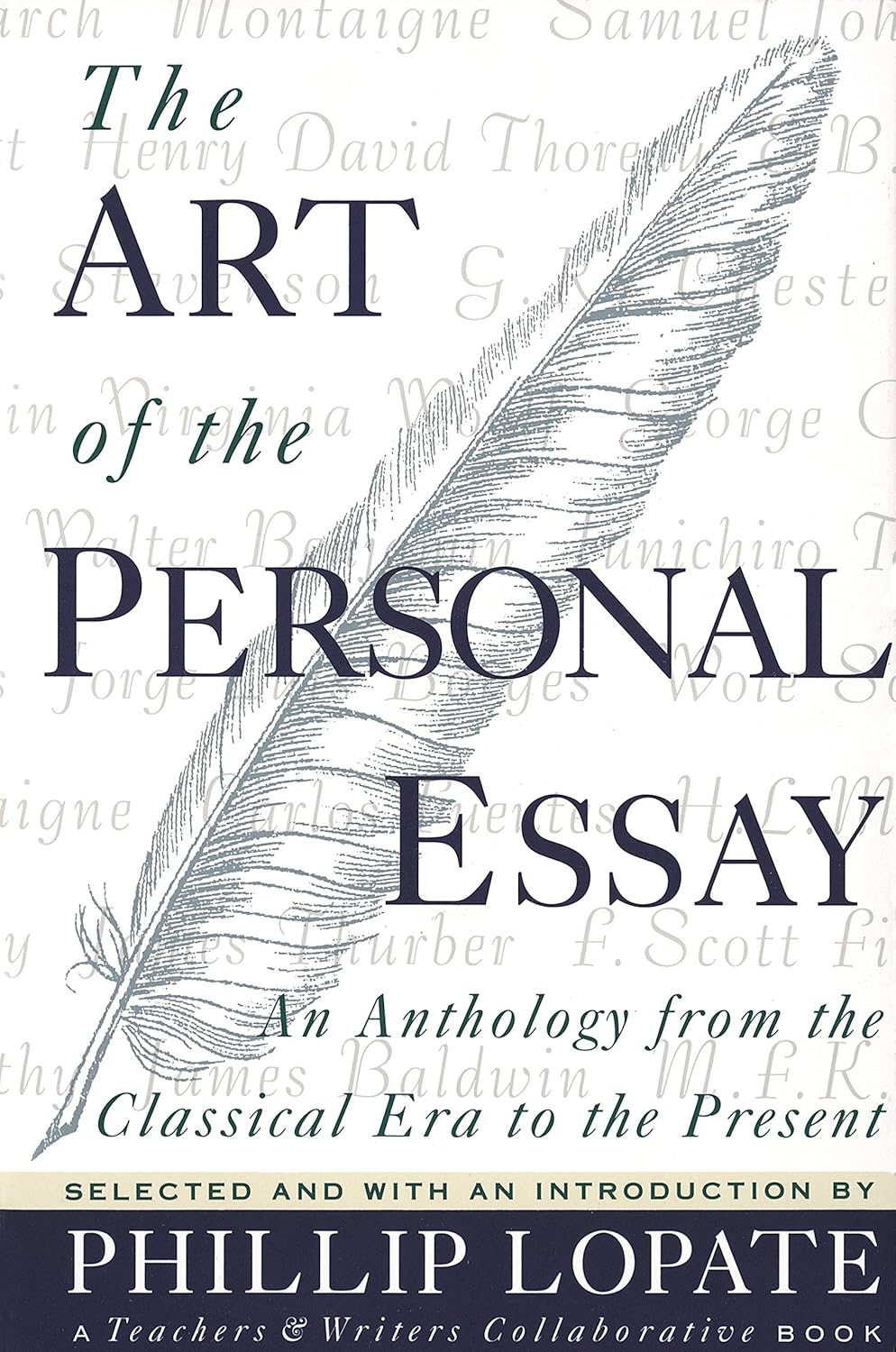Amazon.com: The Art of the Personal Essay: An Anthology from the ...