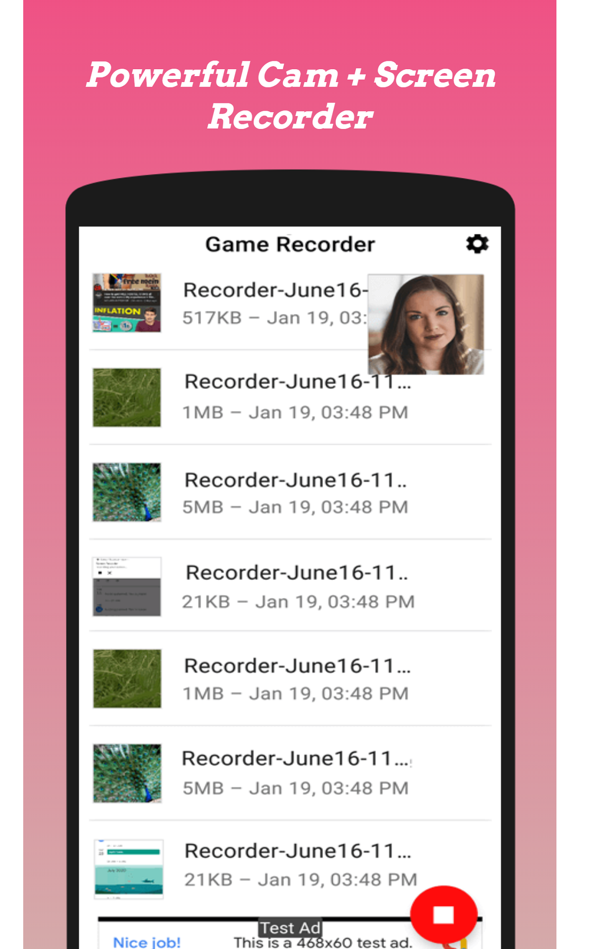 Face Game Recorder - App on Amazon Appstore