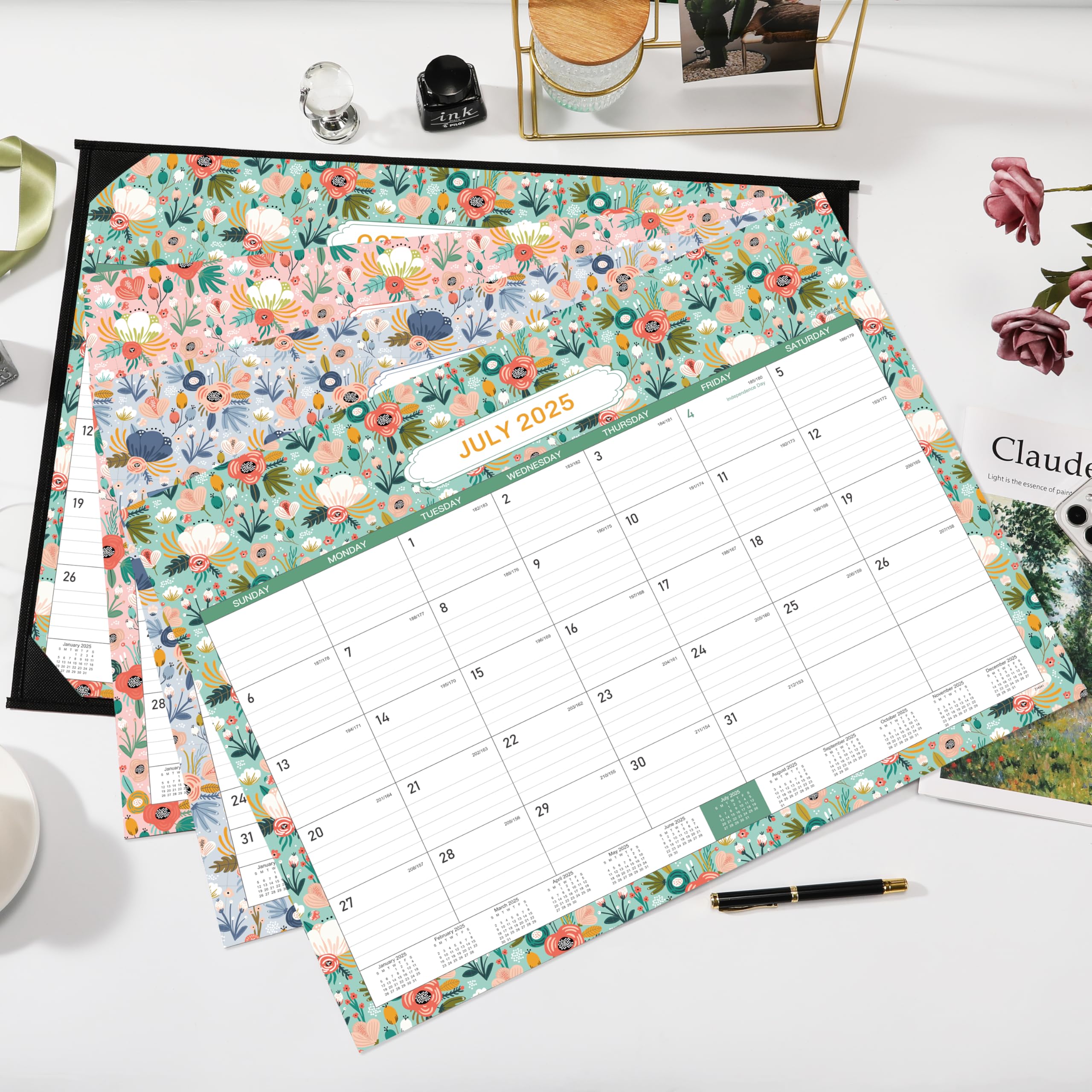 Snapklik.com : Desk Calendar 2025-2026 - Large Desk Calendar 2025-2026 From July 2025 To ...