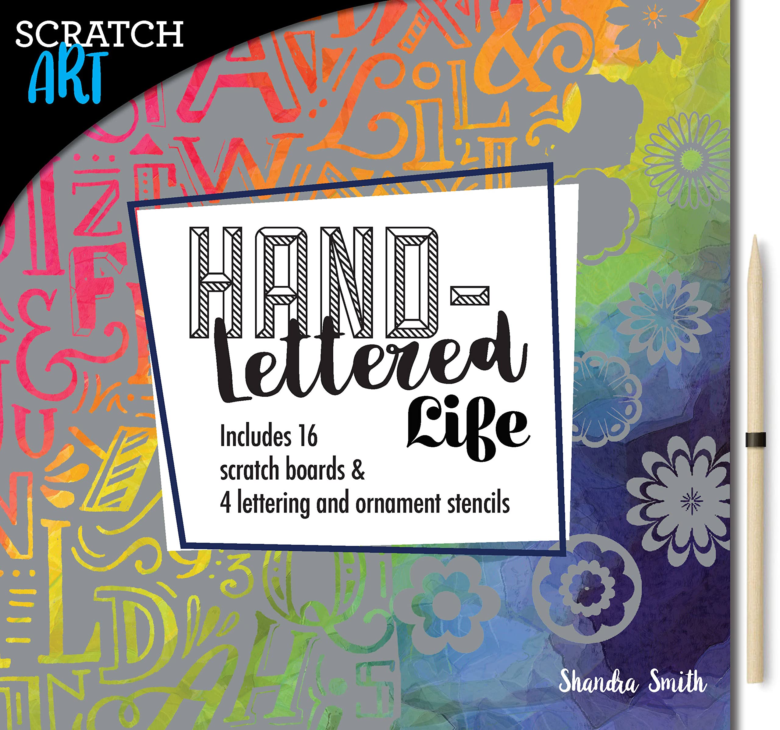 Amazon.com: Scratch & Create: Hand-Lettered Life: Design your own ...