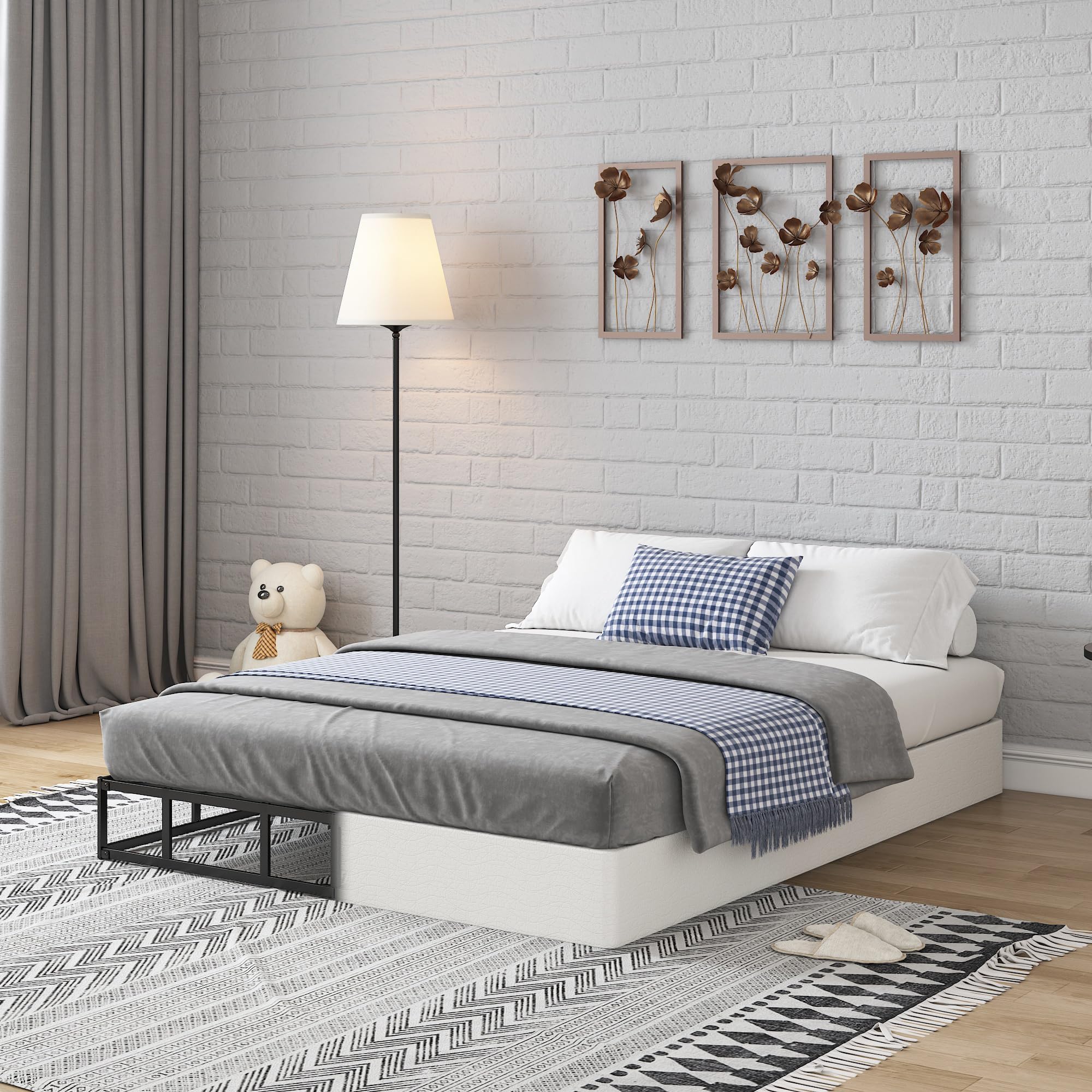 Amazon.com: FMDMR Full Size Box Spring with Fabric Cover Set,7 Inch ...