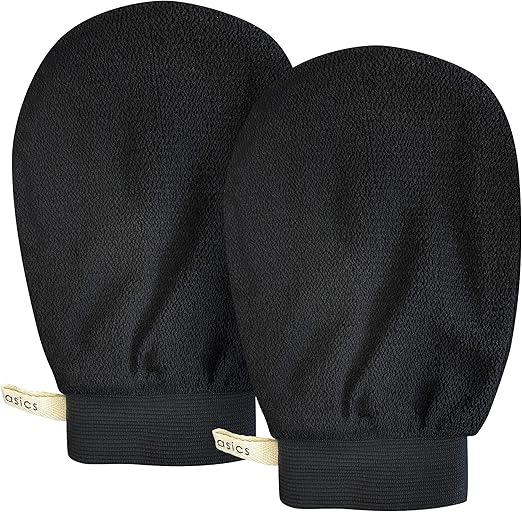 Amazon.com: MainBasics Korean Exfoliating Mitts - Dead Skin Remover - Body Exfoliator Scrubber ...