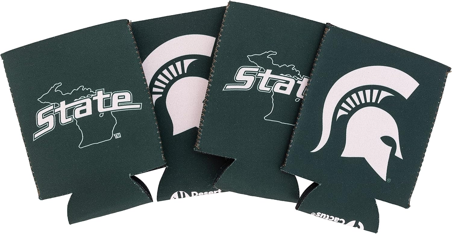 Amazon.com: Desert Cactus Michigan State University Can Insulator ...