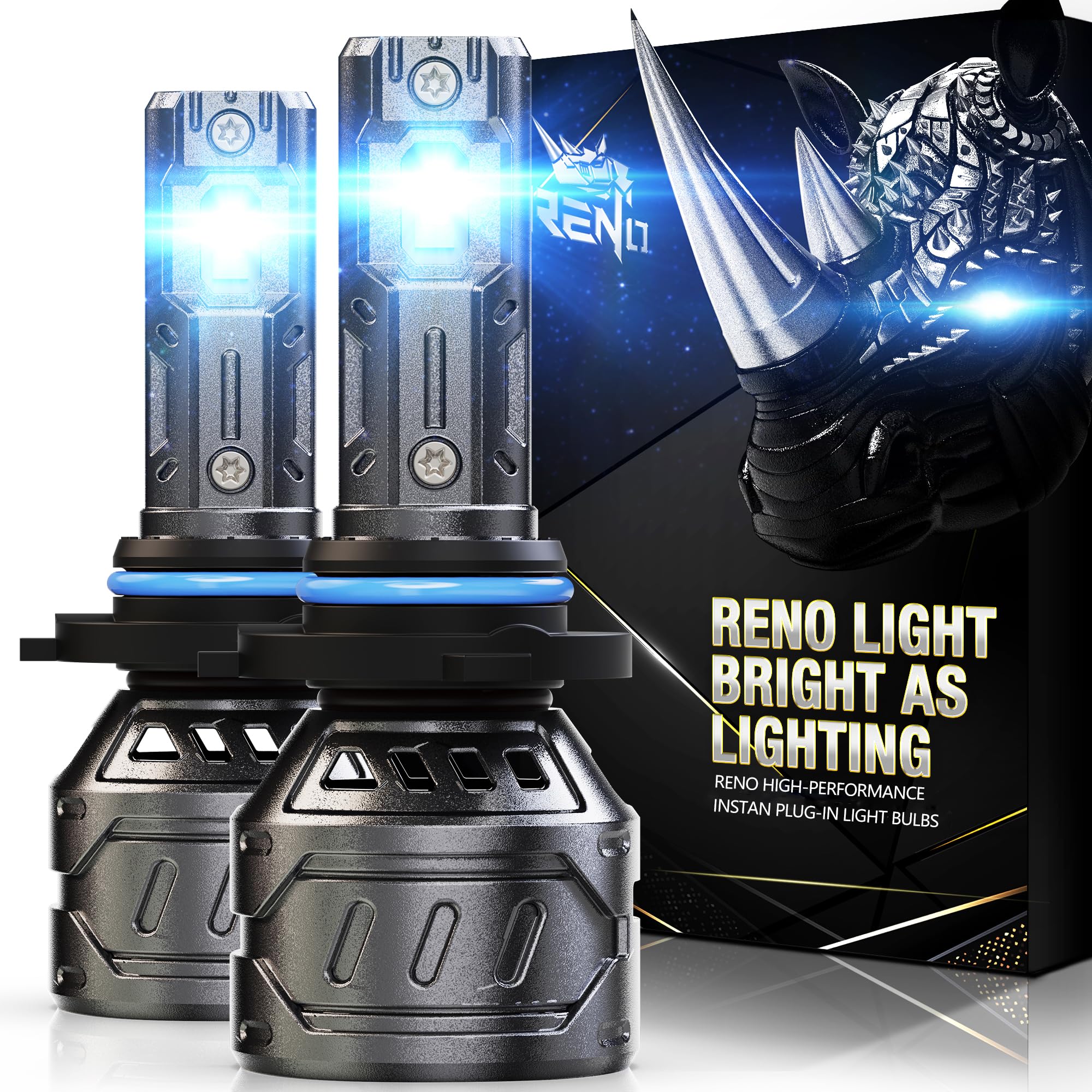 Snapklik.com : 9006 Fog Lights Bulbs, HB4 9006 Light Bulb Cool Fan Fog ...