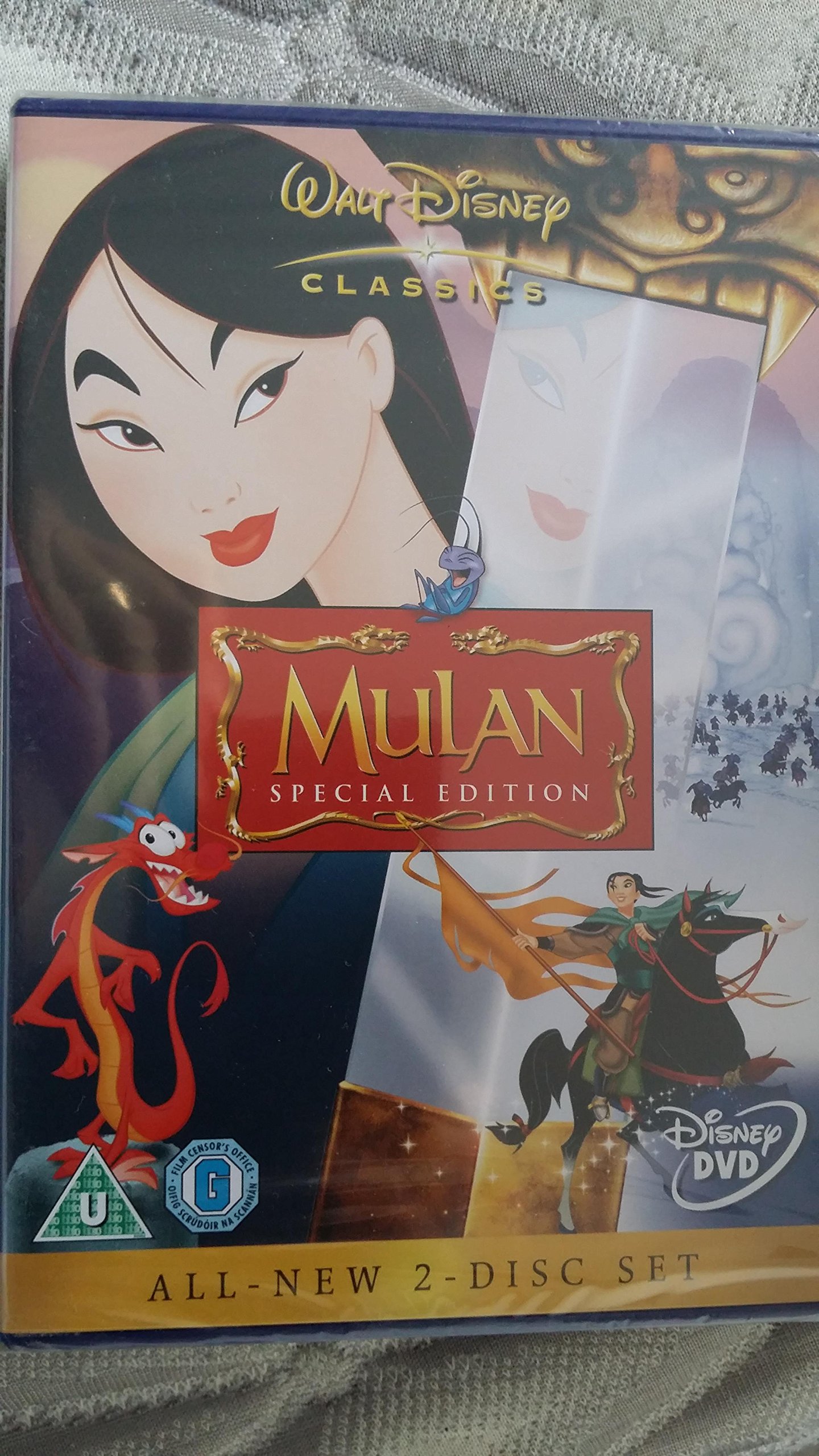 Mulan (2 Disc Special Edition) [1998] [DVD]: Amazon.co.uk: Ming-Na ...