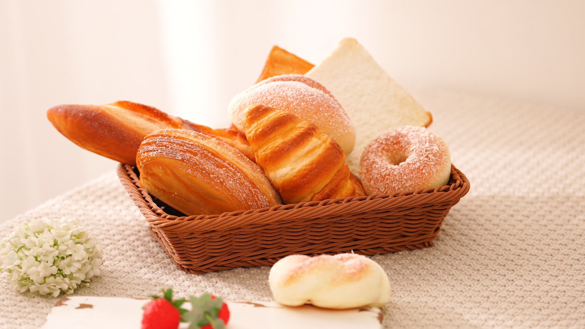 Baguette Toy Eease Fake French Bread Display Model For Pretend Play And ...