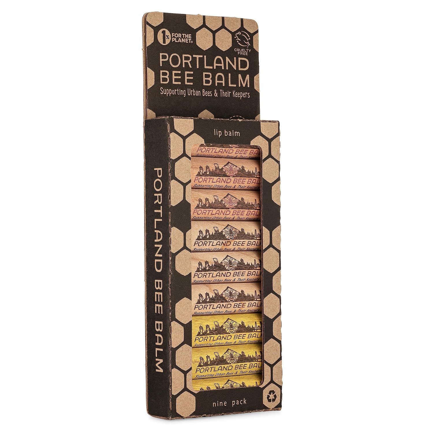 Amazon.com : Portland Bee Balm All Natural Handmade Beeswax Based Lip ...