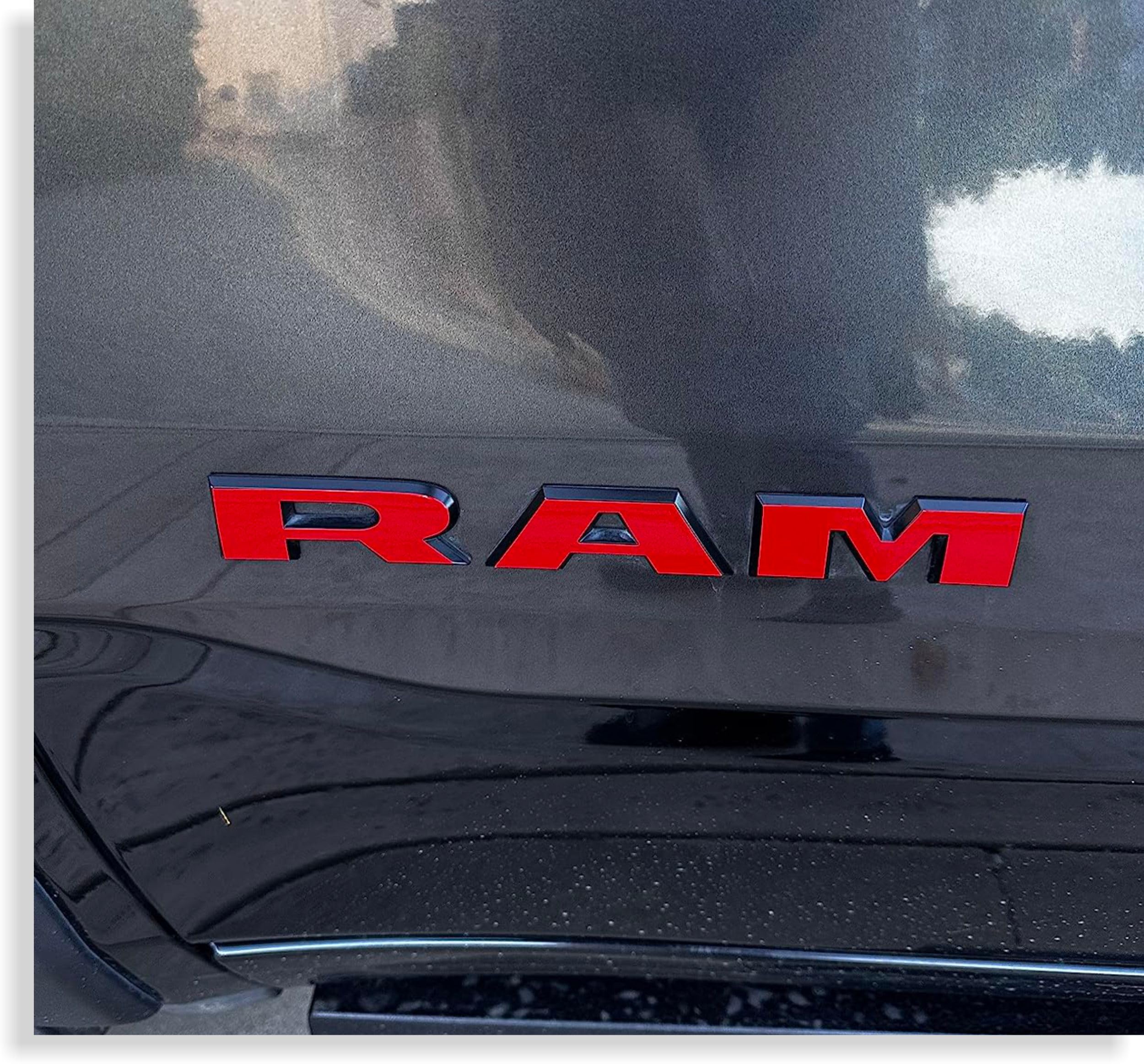 Amazon.com: Reflective Concepts 2019-2025 RAM Door Emblem Overlay Decal ...