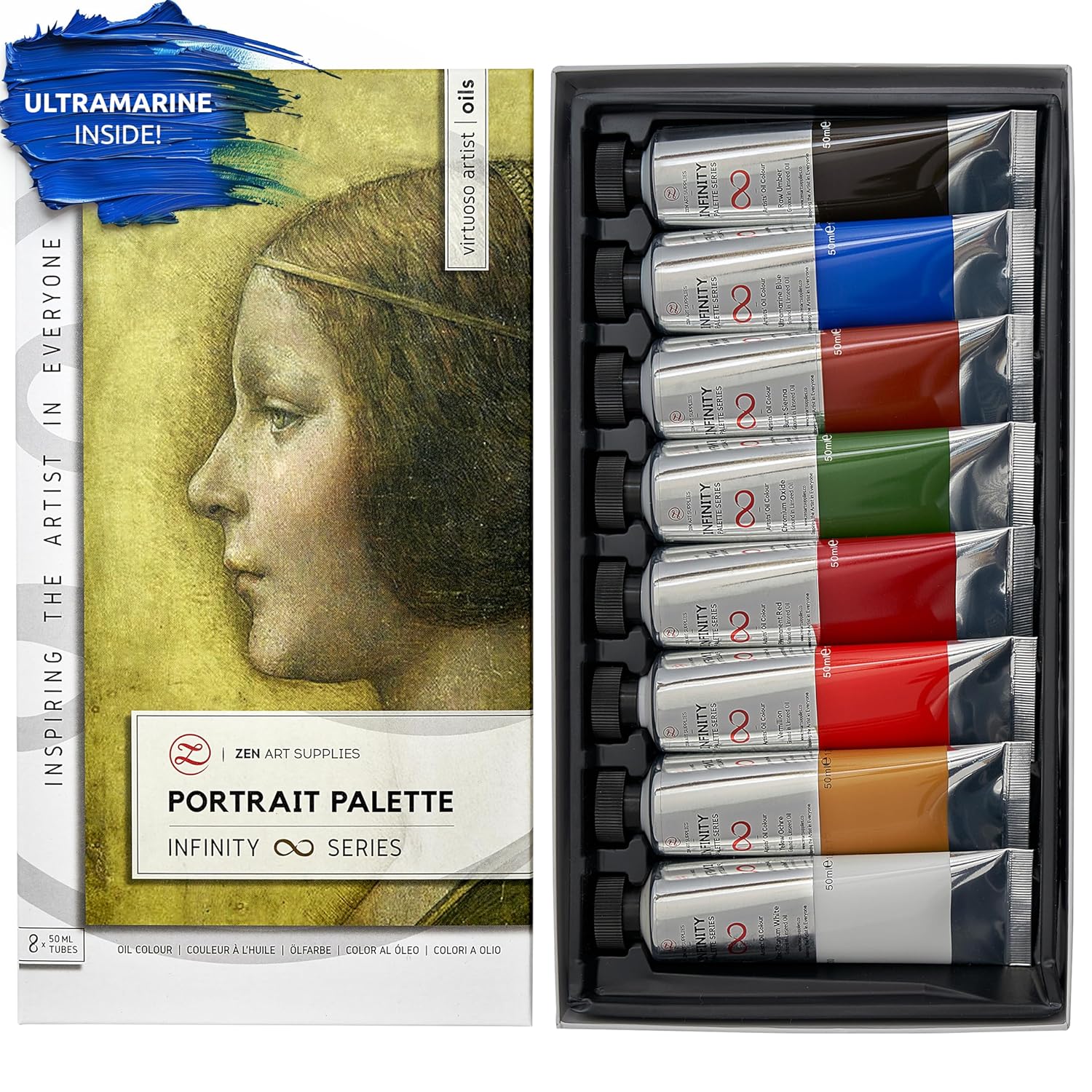 Amazon.com: Portrait Palette by ZenART - Old Masters' colors ...