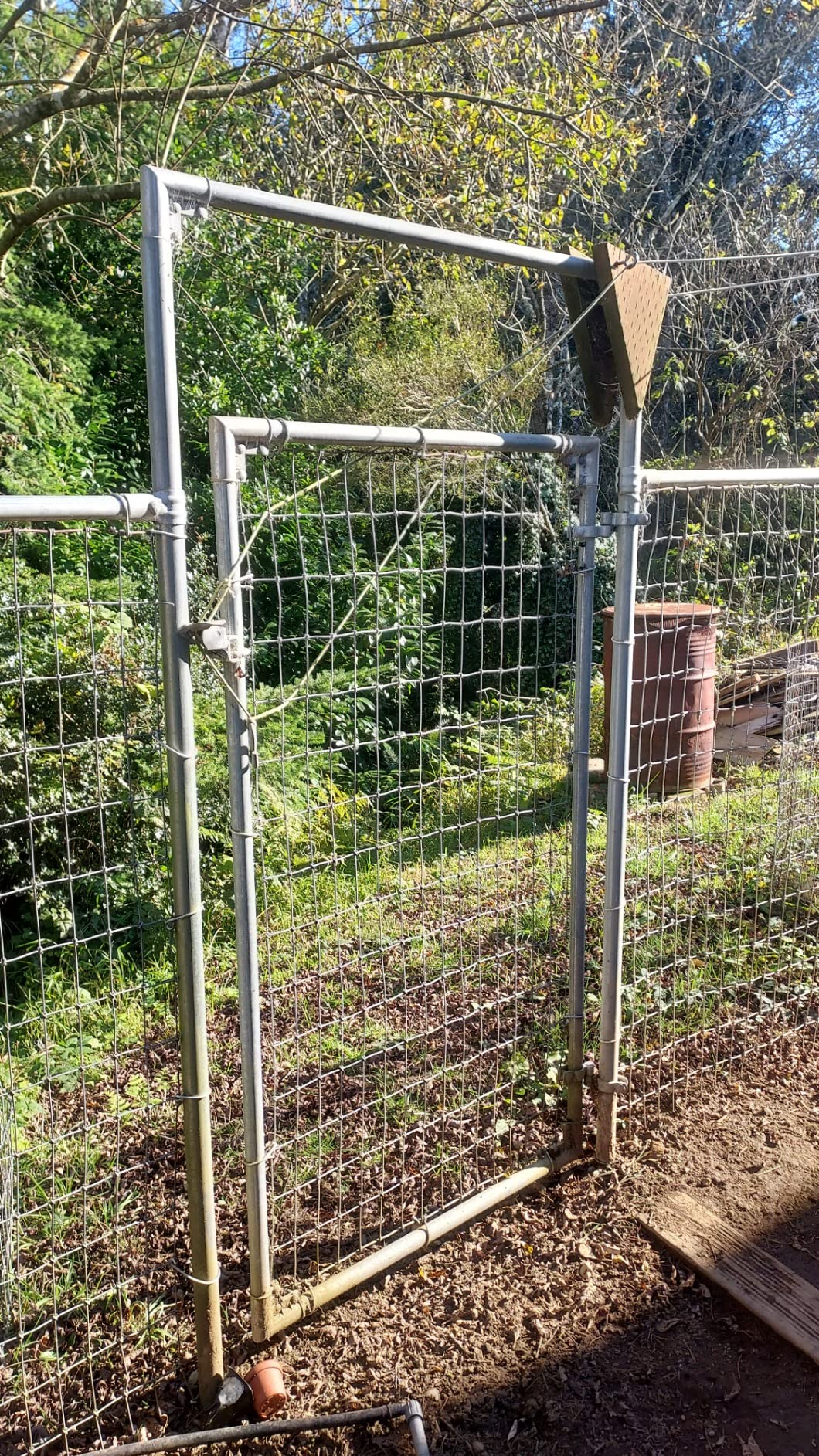 $4/mo - Finance 4 Packs Aluminum Chain Link Fence Gate Corners, Gate ...