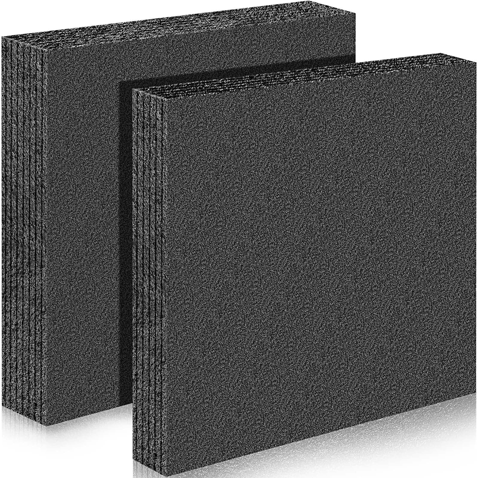 Amazon.com : 5 Pcs 16 x 12 x 2 Inches Polyurethane Foam - Foam Inserts ...