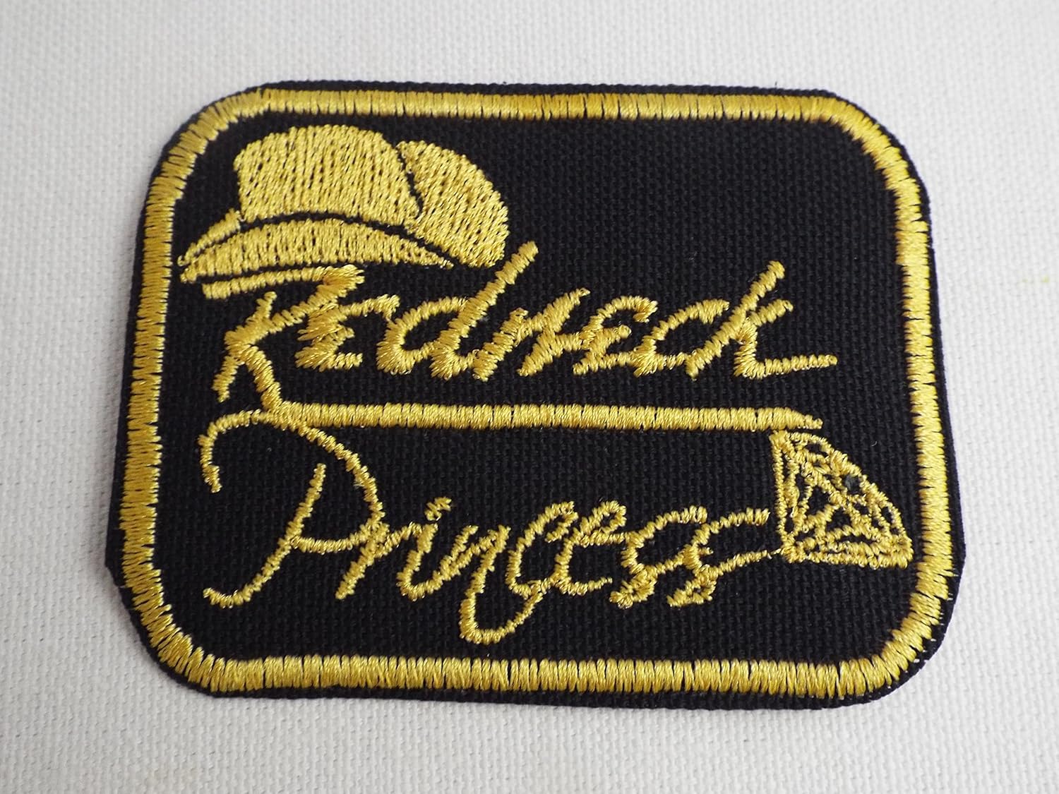 Amazon.com: Western Hat Redneck Princess Embroidered Iron On Patch