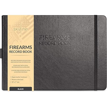 Amazon.com : RK Enterprises Dealer Firearms/FFL Bound Log Book/Firearms ...
