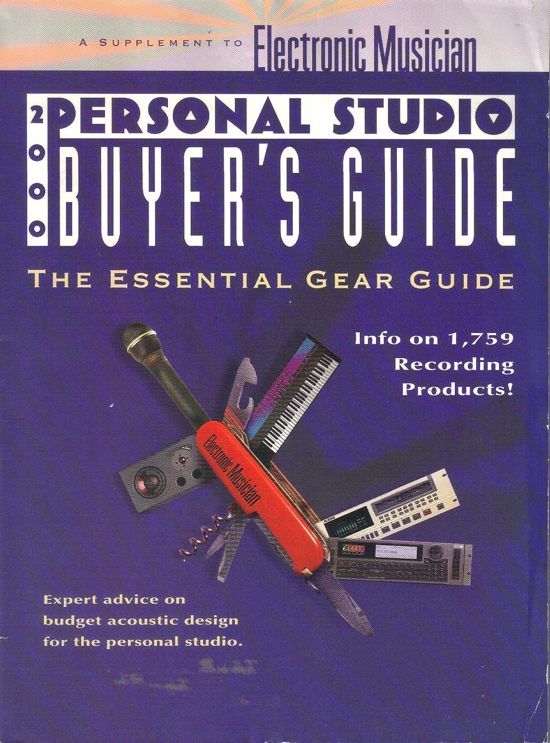 Supplement to Electronic Musician Magazine, 2000 Personal Studio Buyer ...
