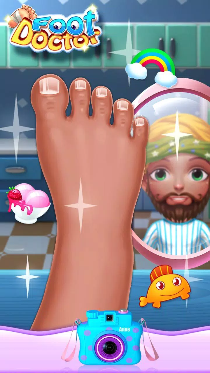 ASMR Foot Surgery Doctor Game - Foot Sole Emergency Doctor Hospital ...