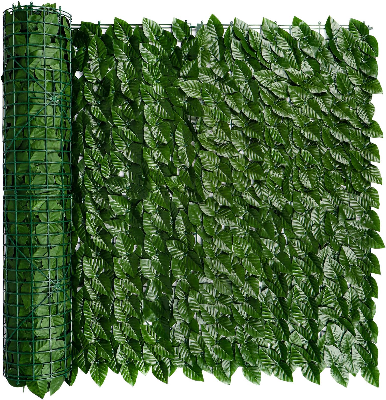 Amazon.com : Windscreen4less 1PC 4' x 14' Artificial Faux Ivy Leaf ...