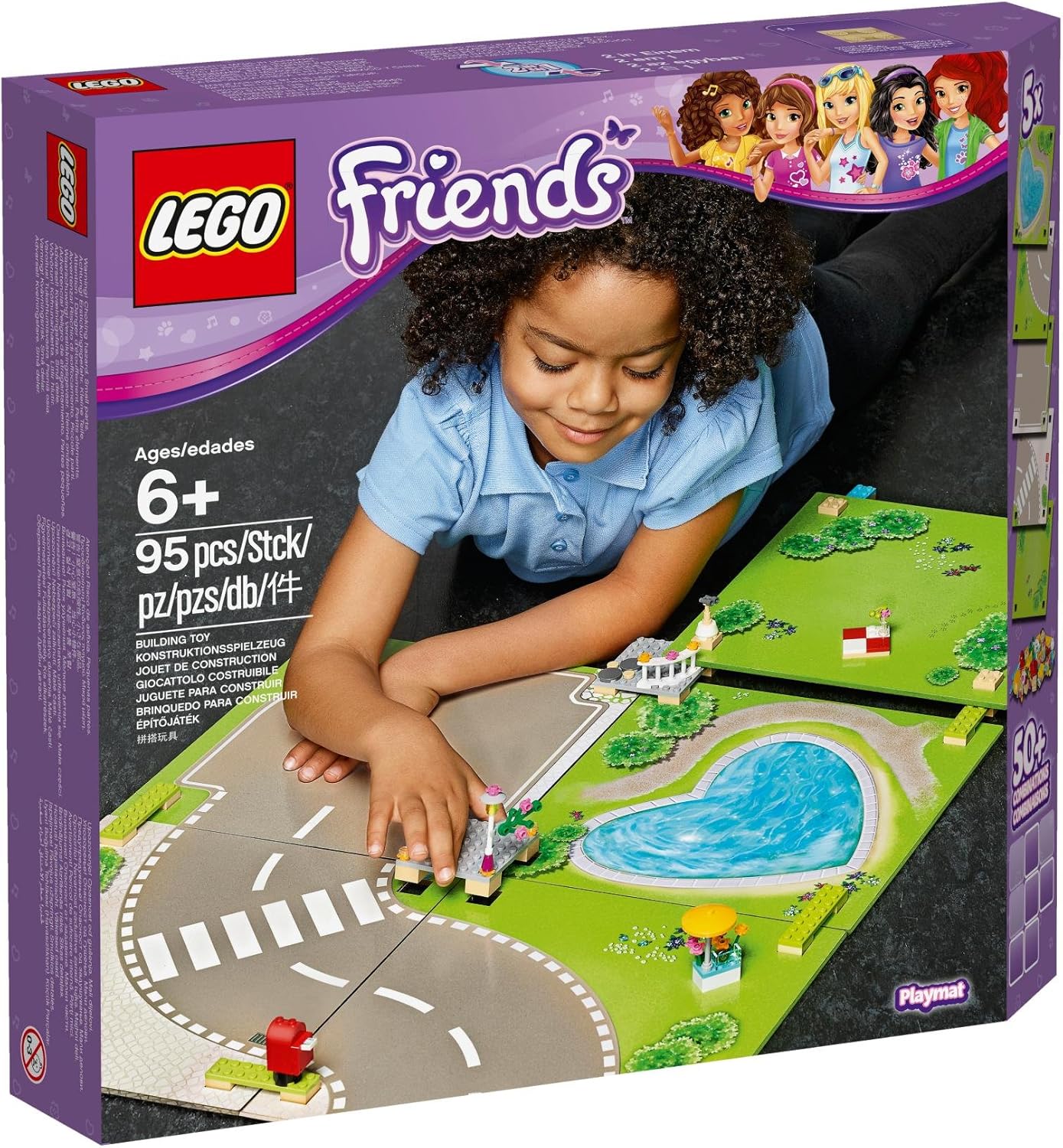 Lego 853671 Friends Heartlake City Playmat 2017 : Amazon.co.uk: Toys ...
