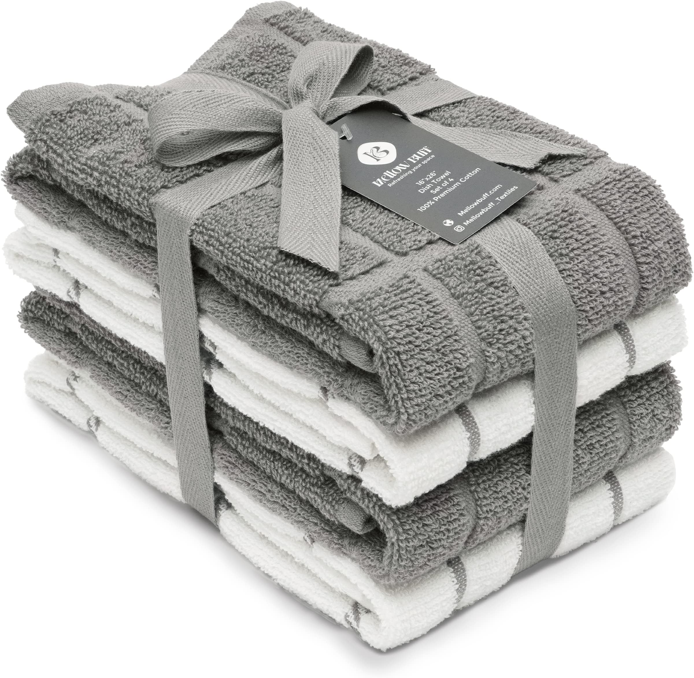 Amazon.com: Food Network 2-pk. Sculpted Kitchen Towels (Dark Grey ...