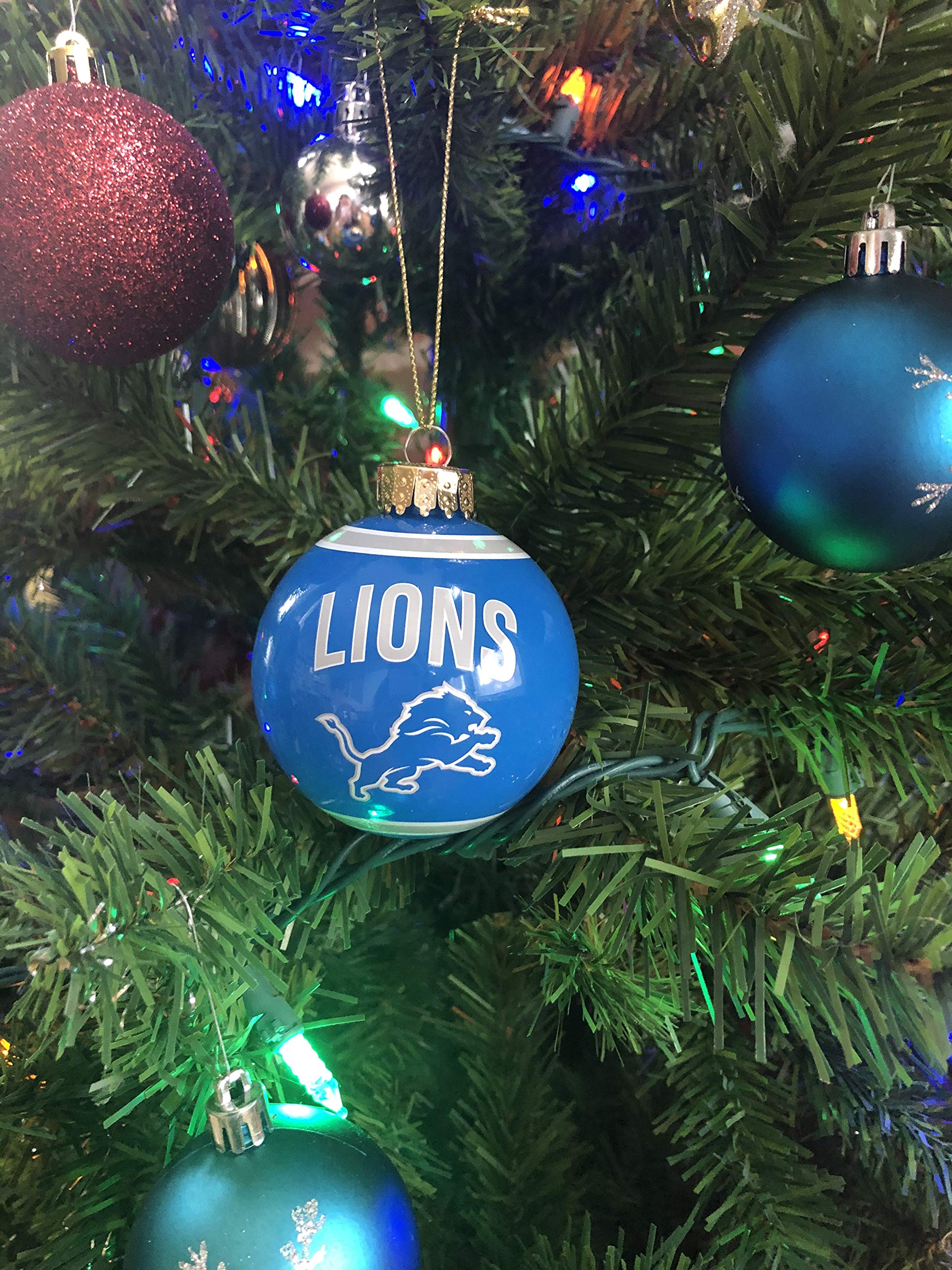 Snapklik.com : FOCO NFL Glass Ball Ornament - Limited Edition Christmas ...